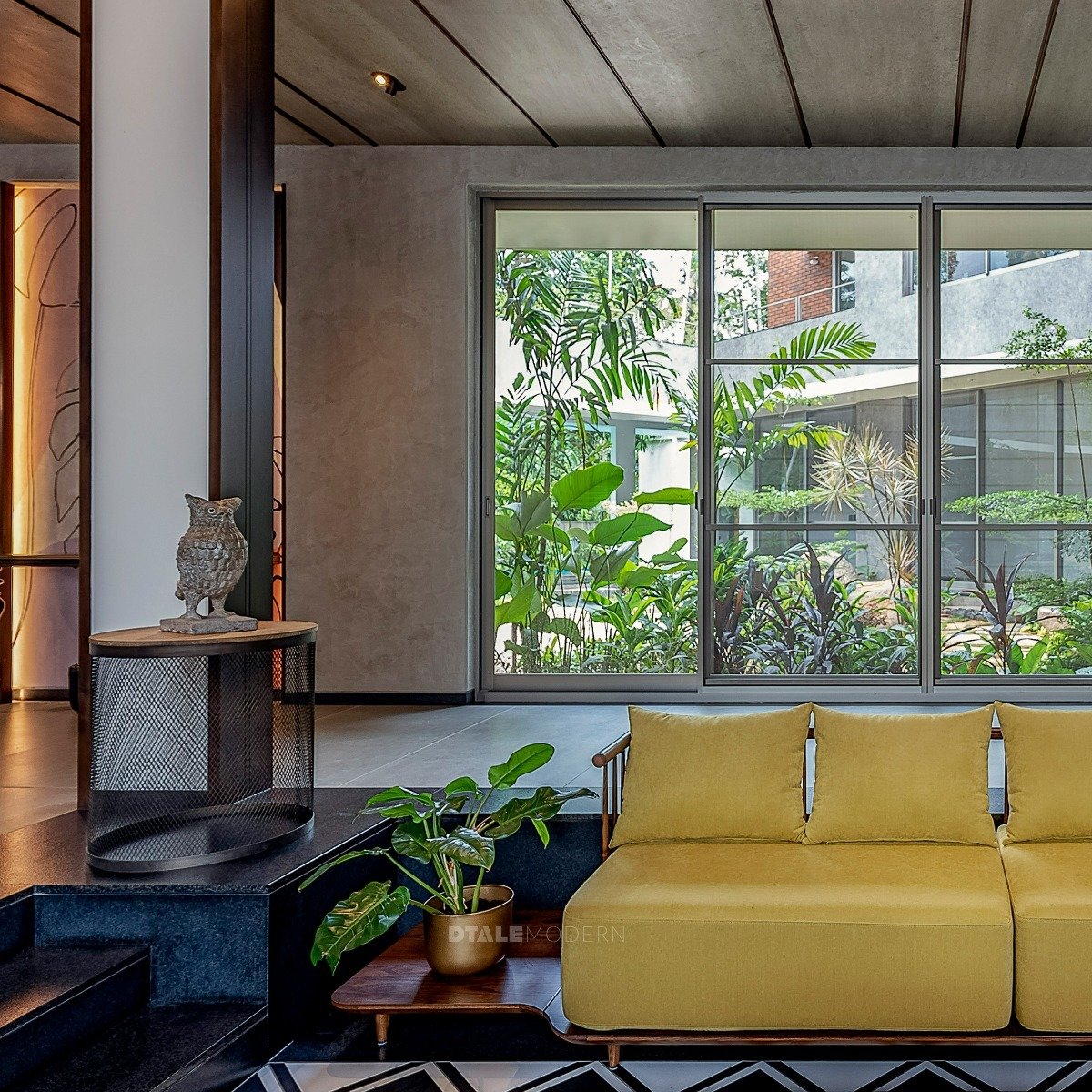 Buy Cooper Mesh End Table Online in India - Dtale Modern