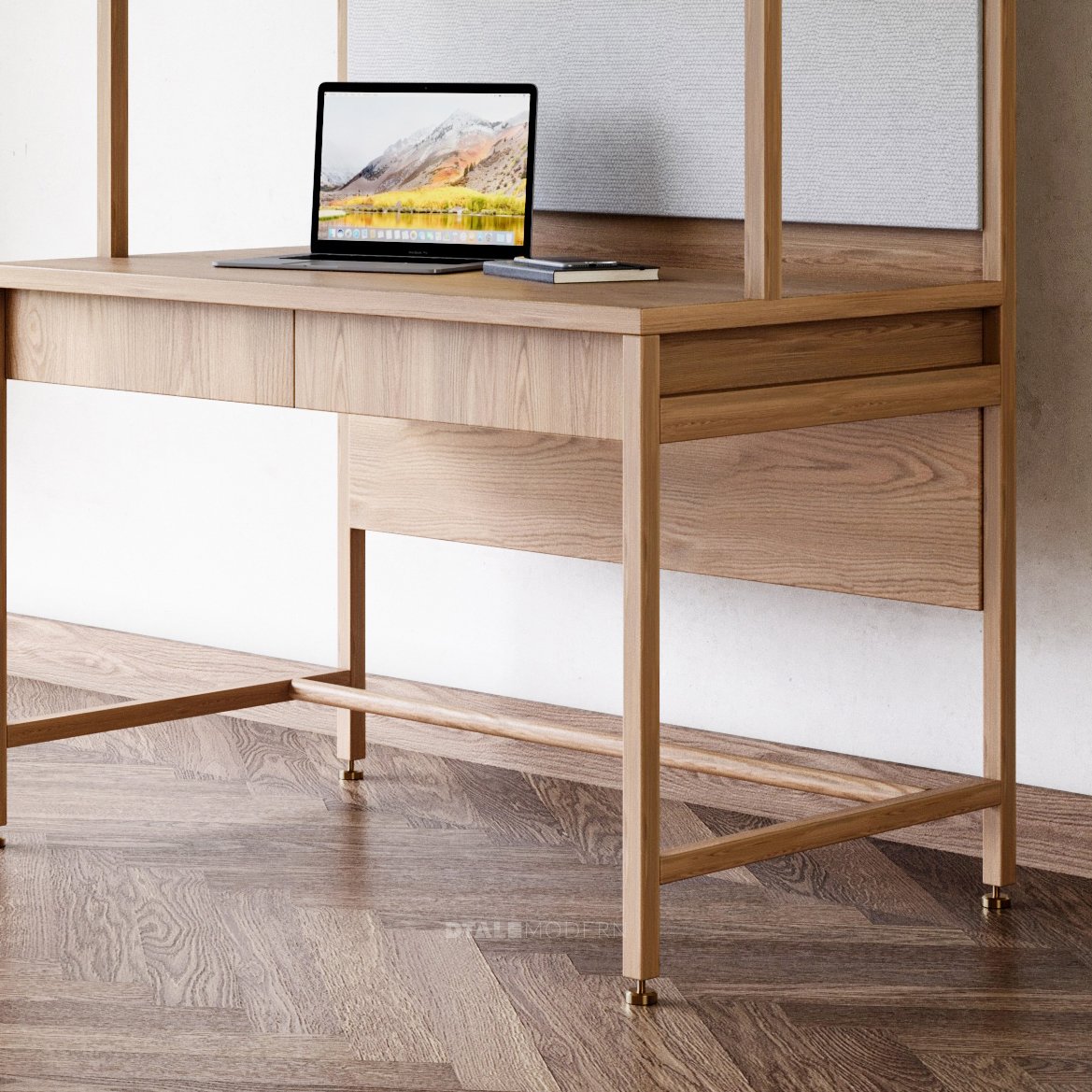 Buy Veda Workspace Desk with Outlet & Hutch (120) Online in India ...