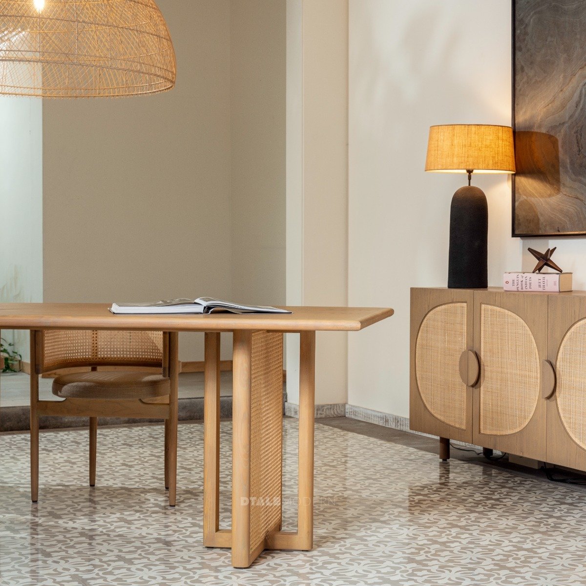 Buy Atikah Rattan Console Online in India - Dtale Modern