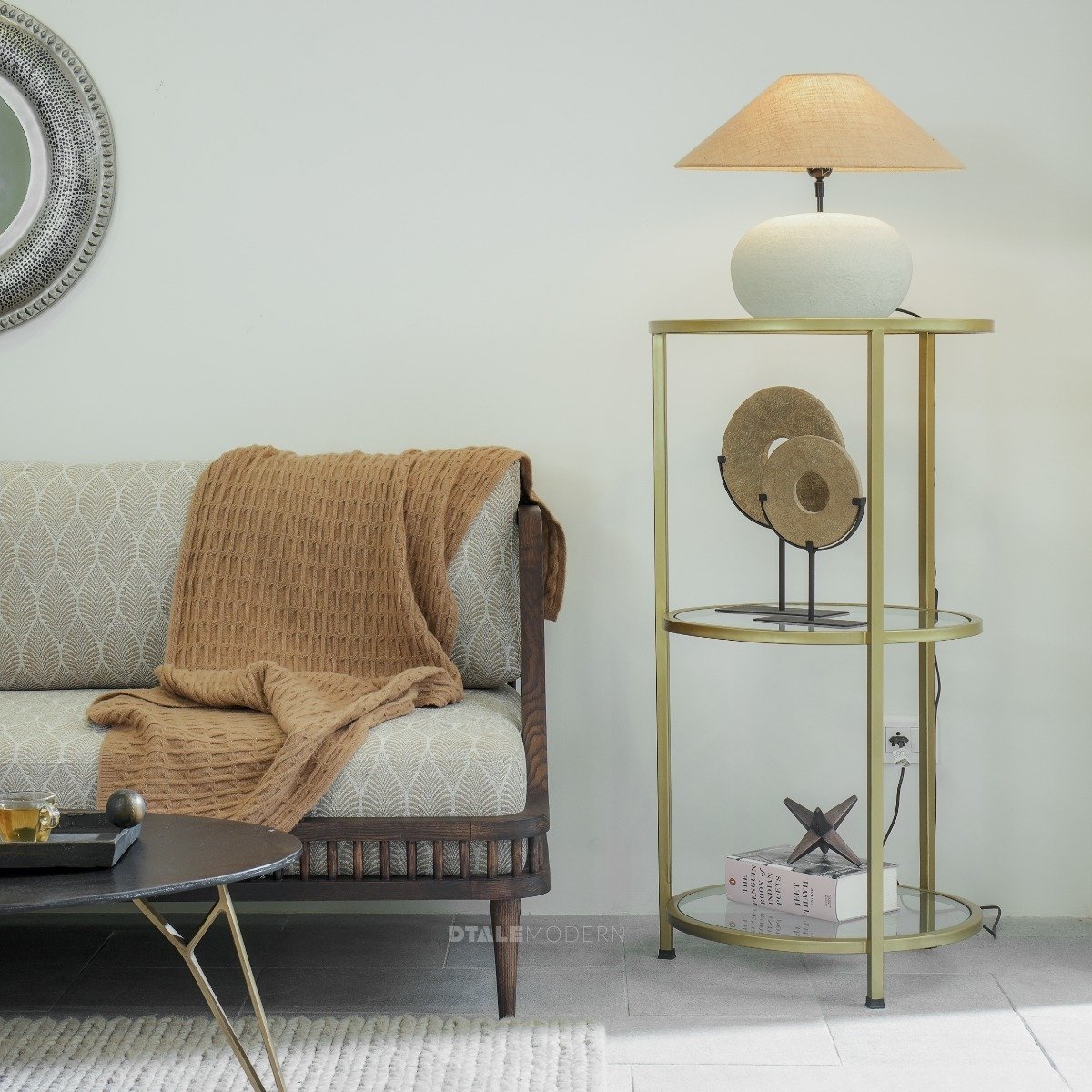 Buy Attica 3 Tier End Table Online in India - Dtale Modern