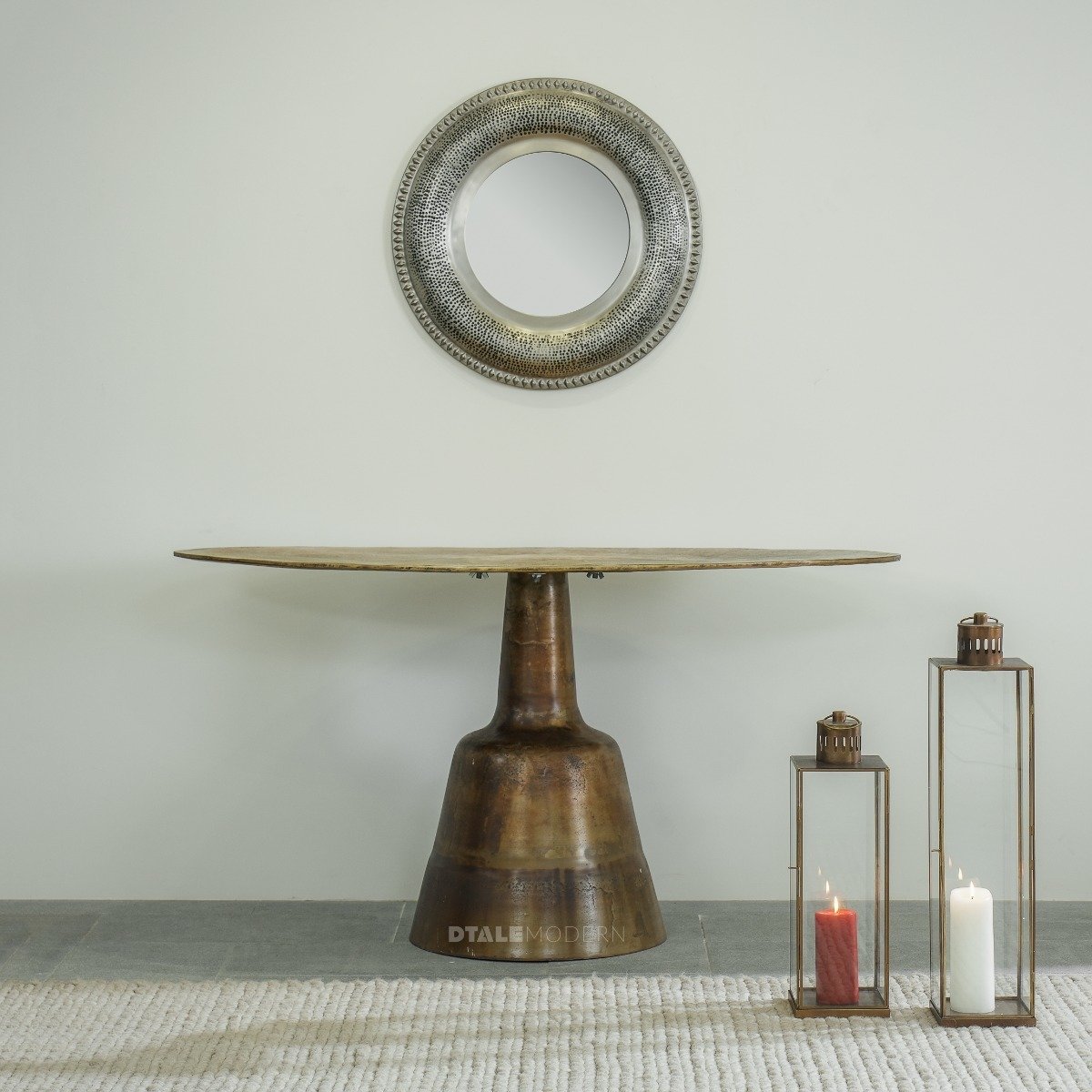 Buy Antique Brass Diva Lanterns (Set of 2) Online in India - Dtale Modern