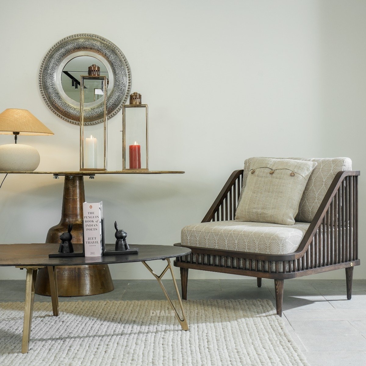 Buy Antique Brass Diva Lanterns (Set of 2) Online in India - Dtale Modern