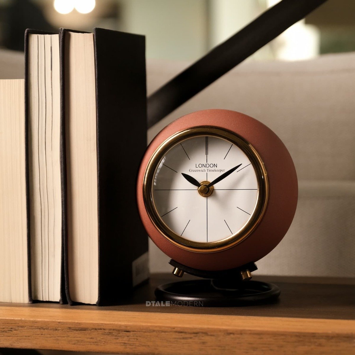 Buy Edward Table Clock Online in India - Dtale Modern