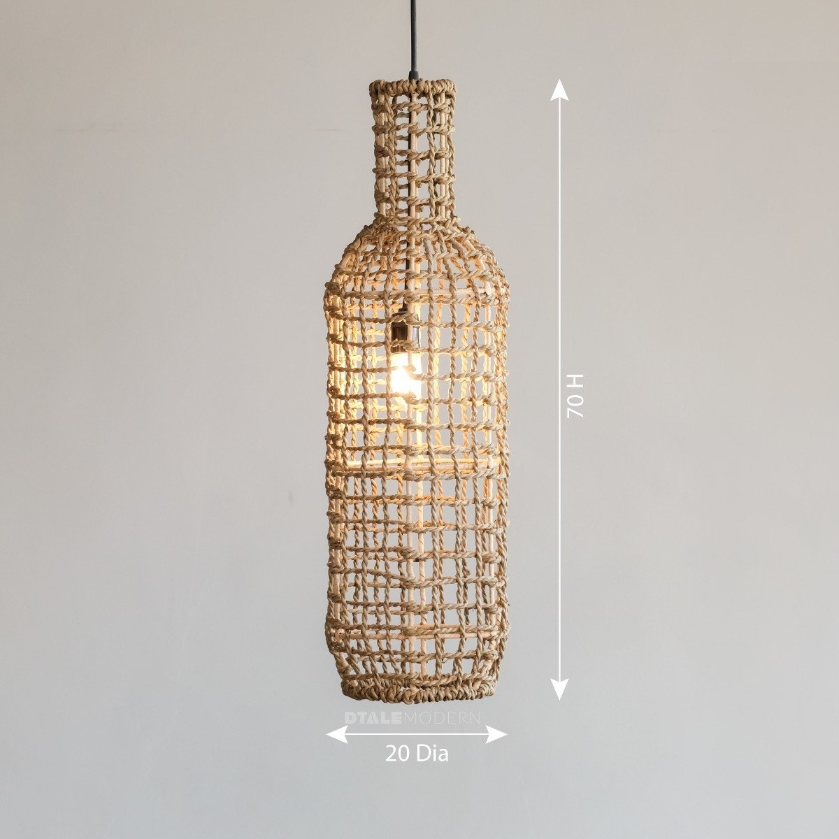 Buy Botol Pendant Light Online in India - Dtale Modern