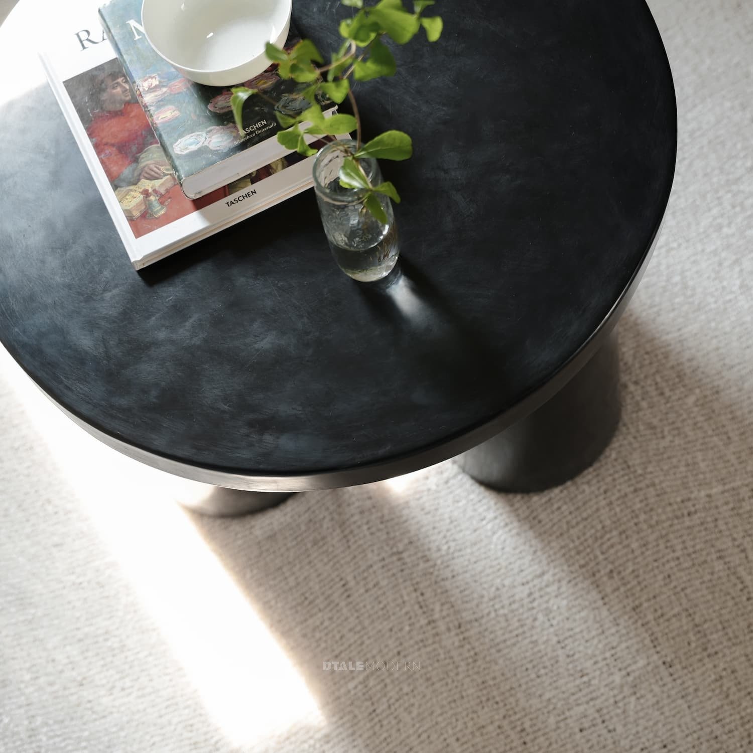 Buy Trio Cemento Coffee Table - Black Online in India - Dtale Modern