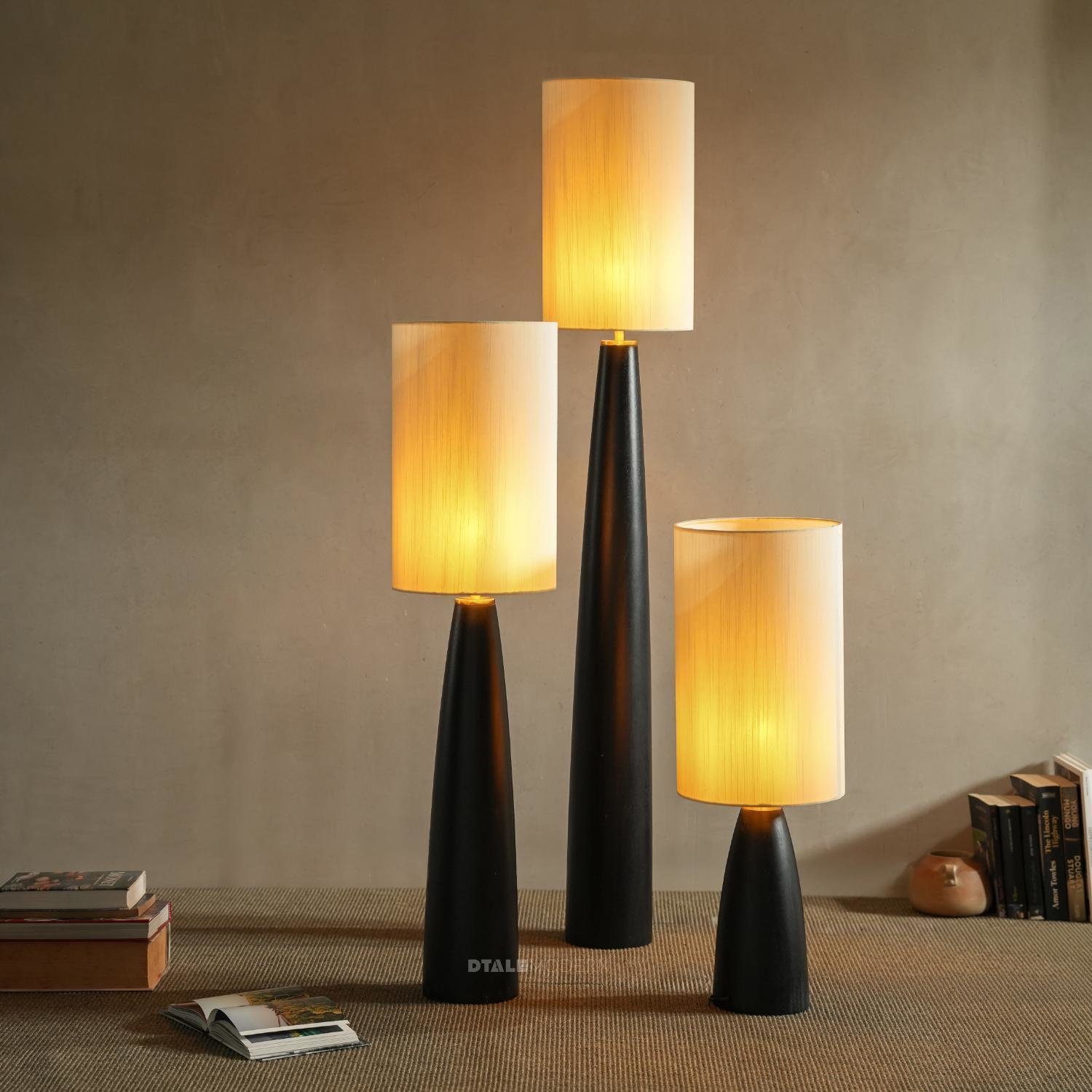 Buy Ciana Floor Lamp Nox - Set of 3 Online in India - Dtale Modern
