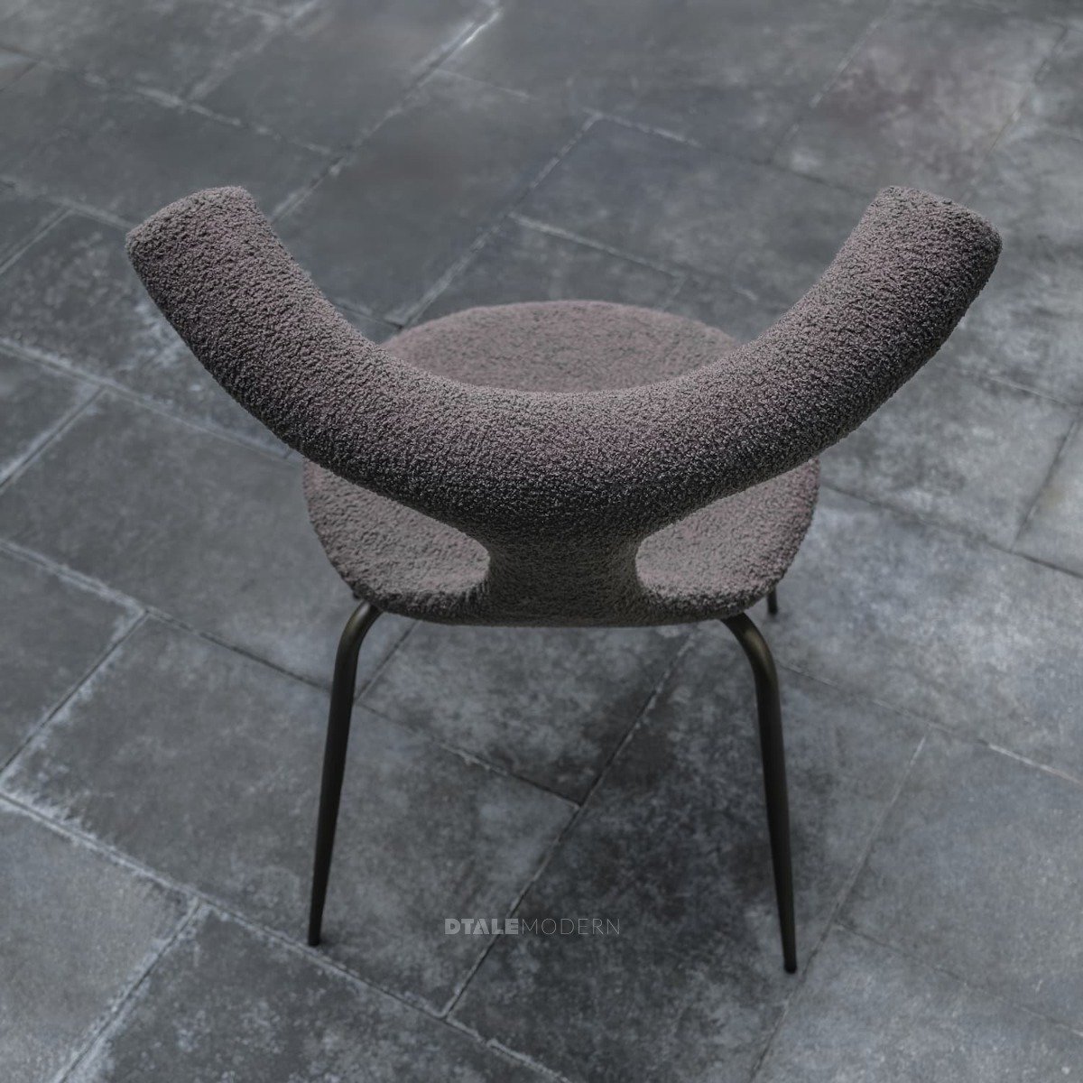 Buy Bull Chair - Brown Online in India - Dtale Modern