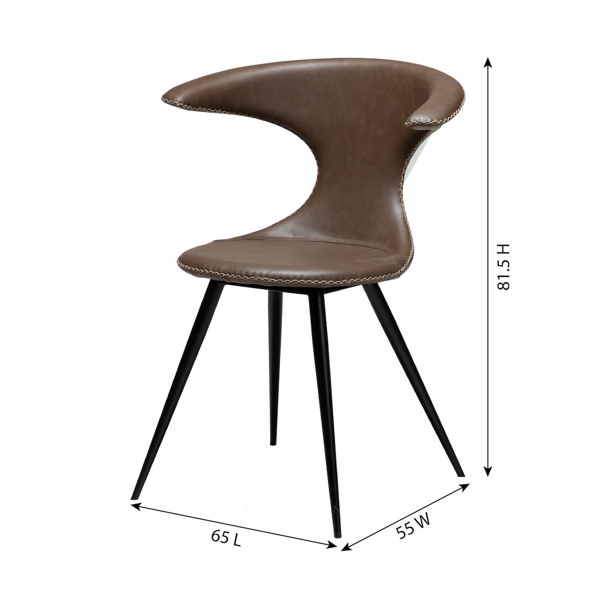 Buy Flair Chair- Major Brown Online in India - Dtale Modern
