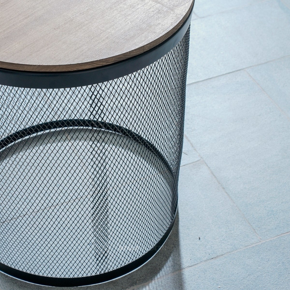 Buy Cooper Mesh End Table Online in India - Dtale Modern