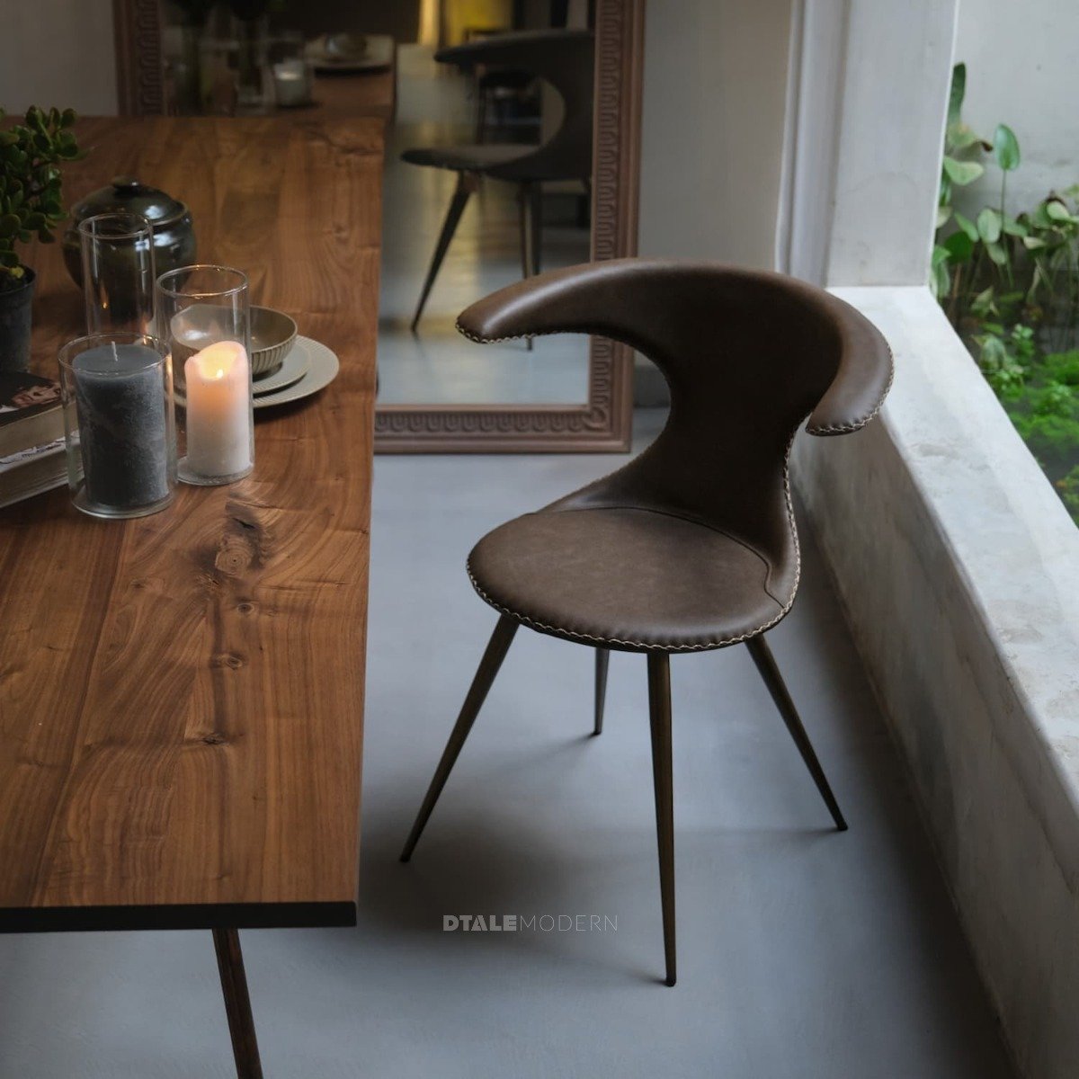 Buy Flair Chair- Major Brown Online in India - Dtale Modern