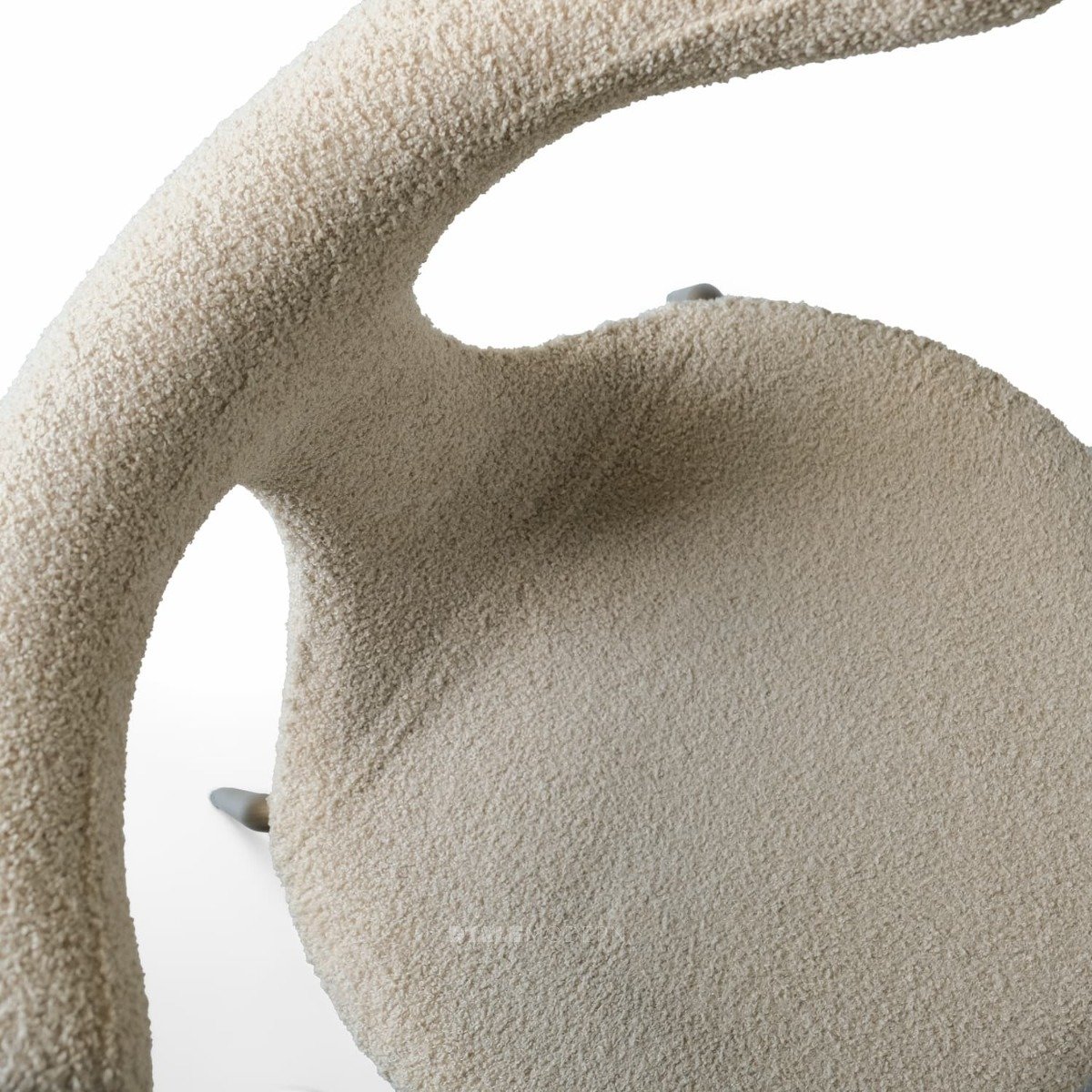 Buy Bull Chair - Frosted Almond Online in India - Dtale Modern