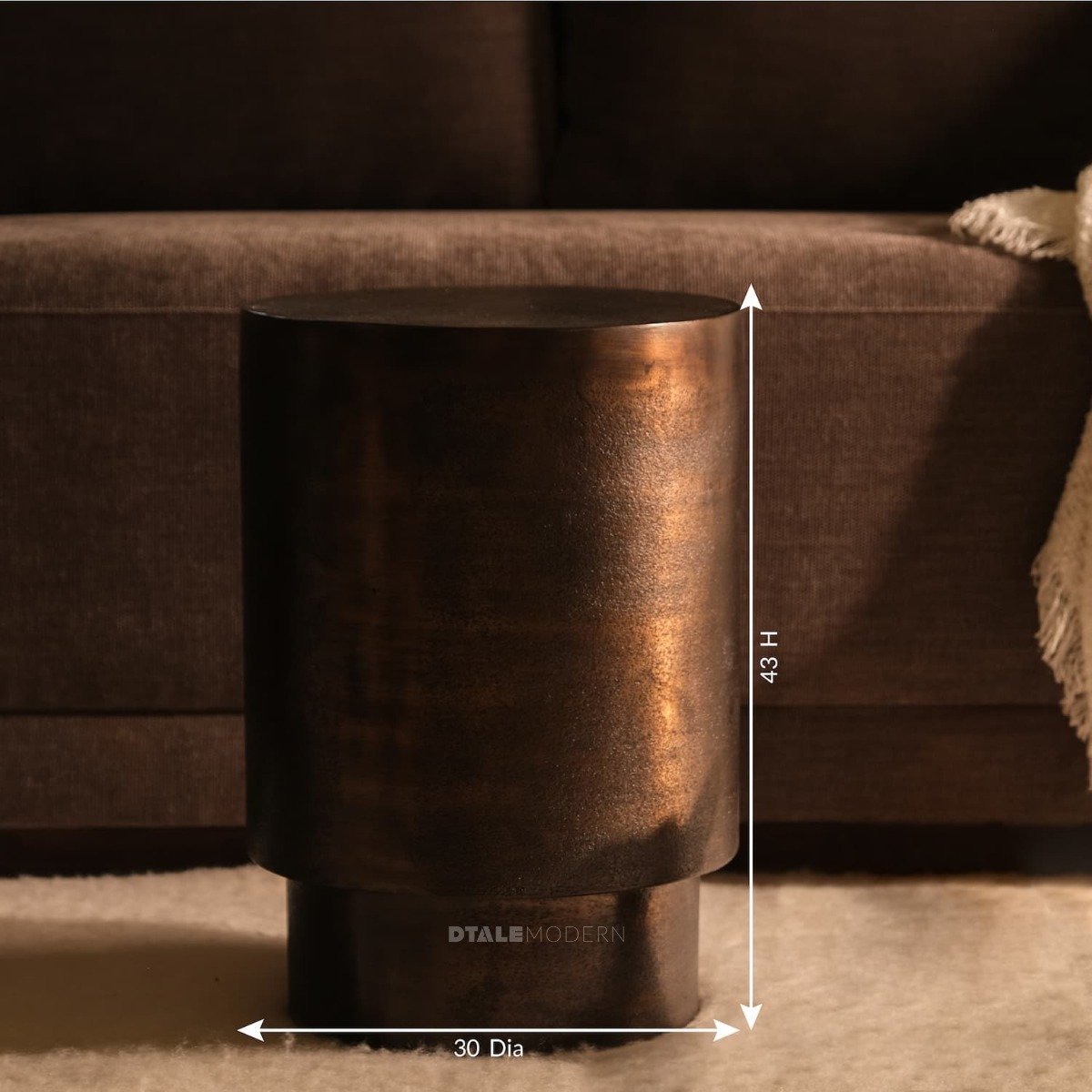 Buy Duke Stool | End Table Online in India - Dtale Modern