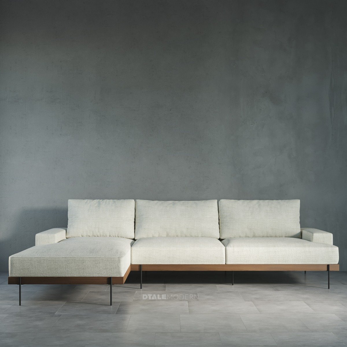 Buy Ebba Chaise Sectional Sofa Online in India - Dtale Modern