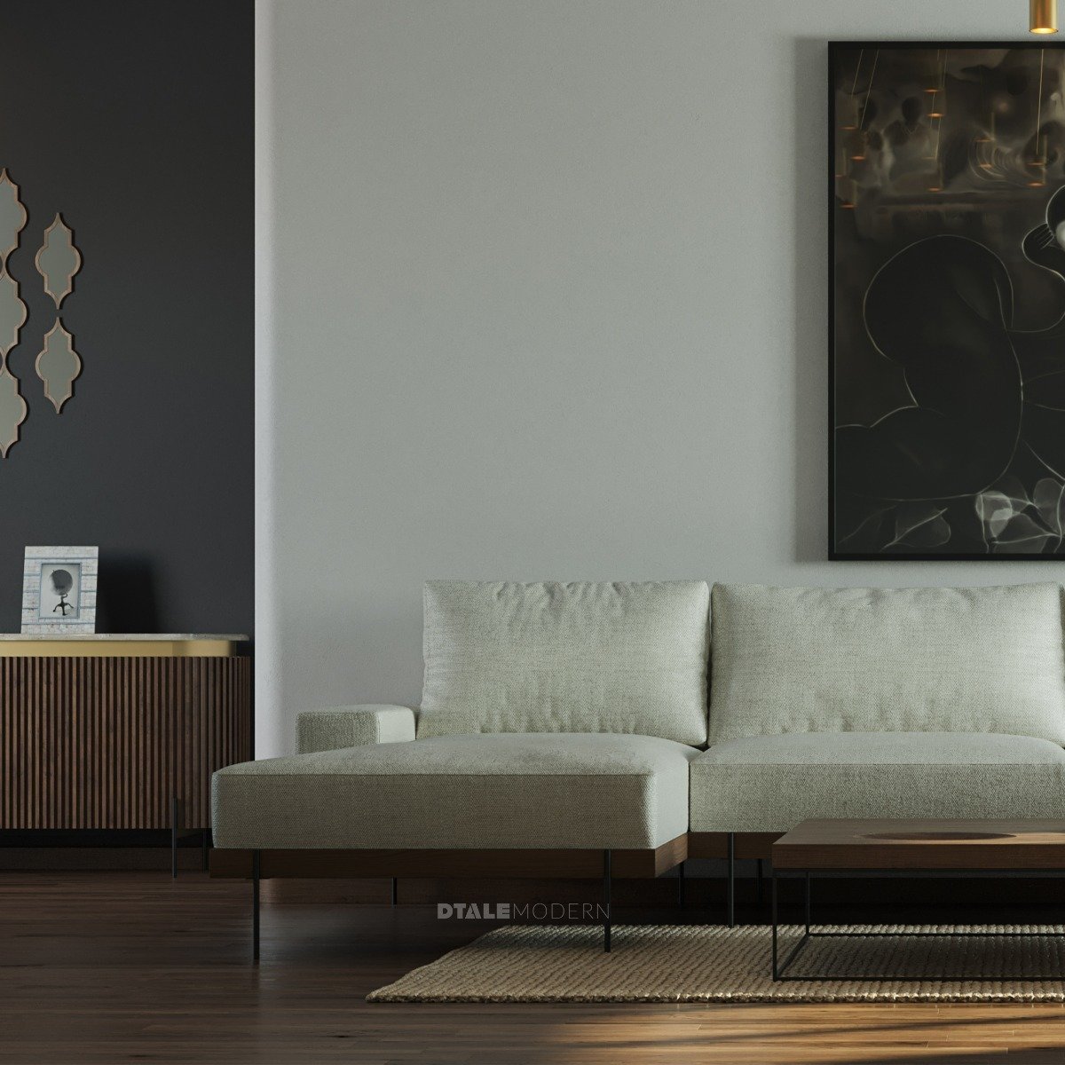 Buy Ebba Chaise Sectional Sofa Online in India - Dtale Modern