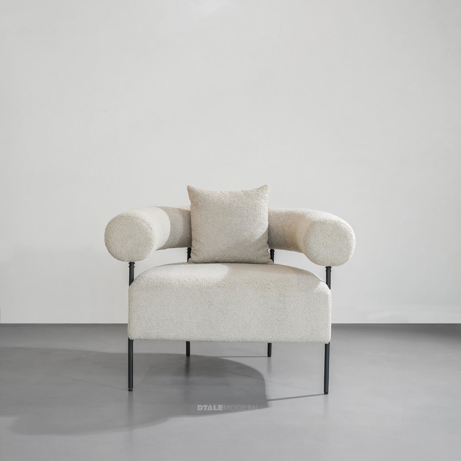 Buy Elena Curved Lounge Chair Online in India - Dtale Modern