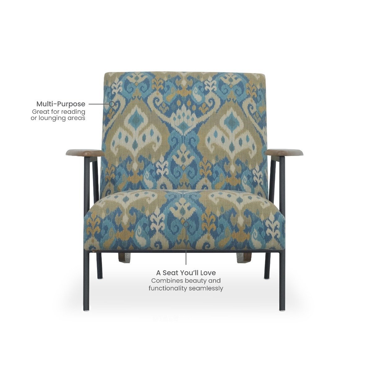 Buy Fabio Lounge Chair Online in India - Dtale Modern