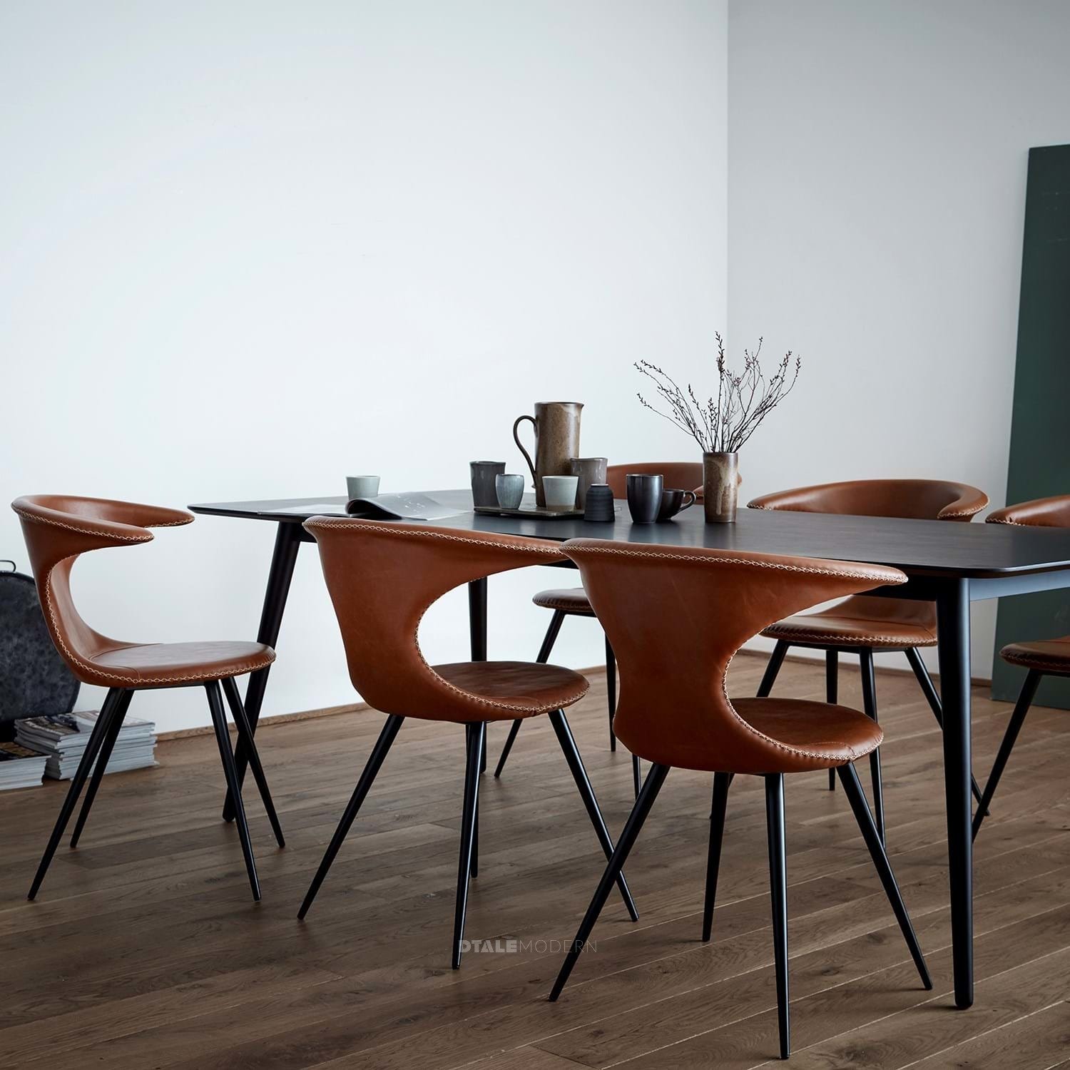 Buy Flair Chair - Vintage Light Brown Online in India - Dtale Modern