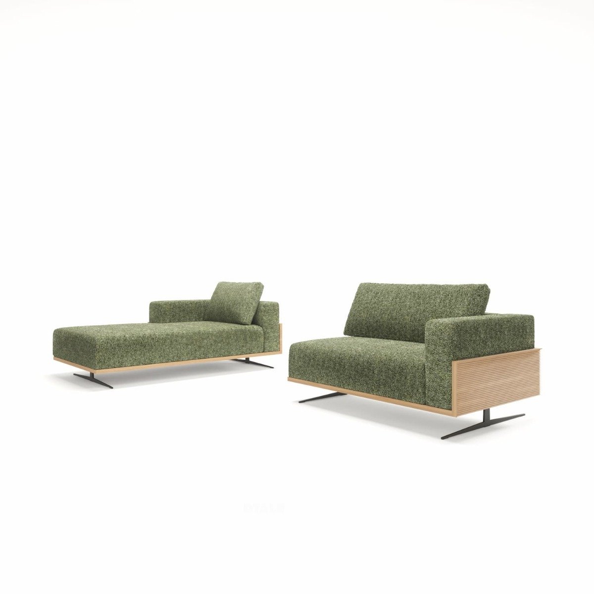 Buy Foster Chaise Sectional Sofa 240 - Charlotte 500 Online in India ...