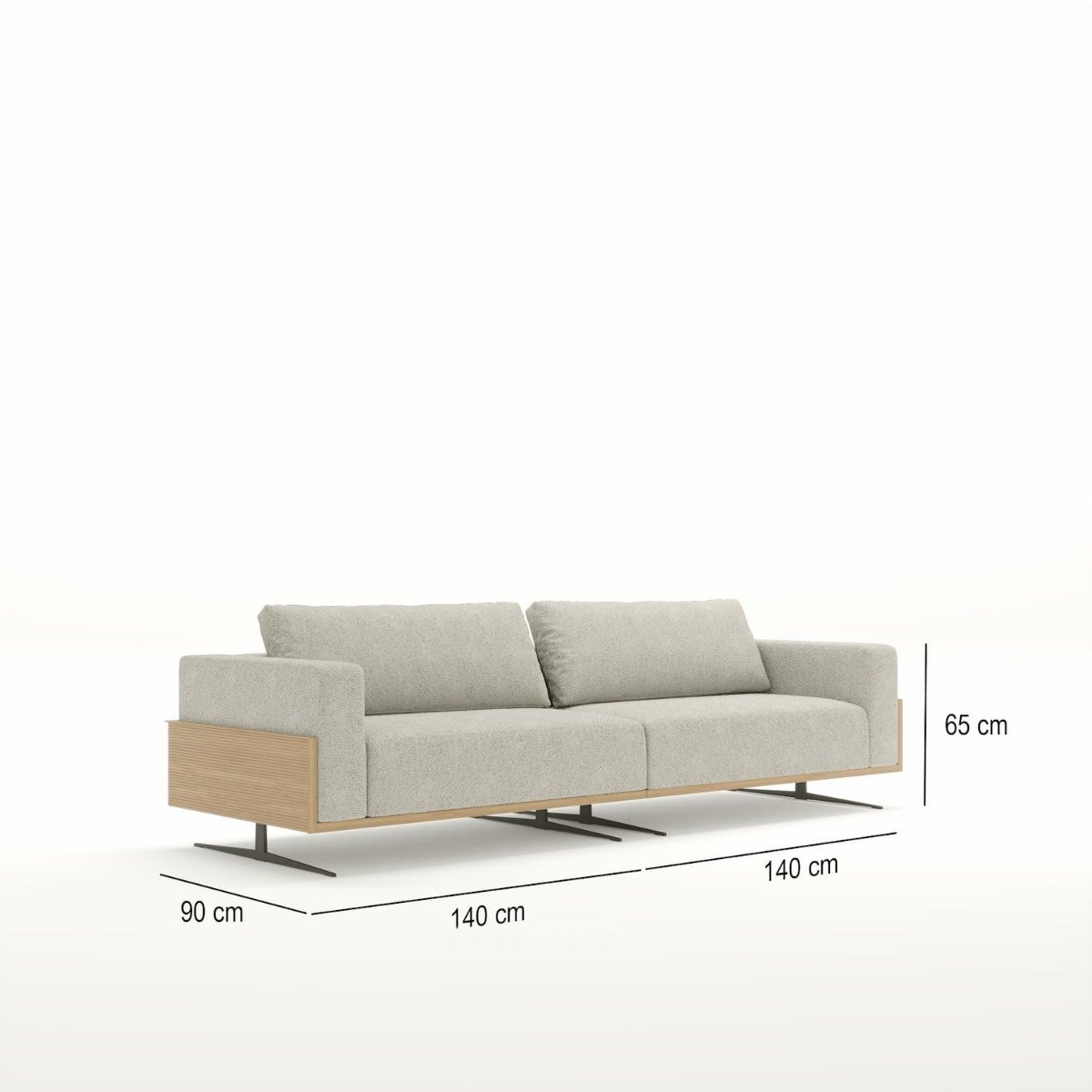 Buy Foster Modular Five Seater Sofa - Charlotte 902 Online in India ...