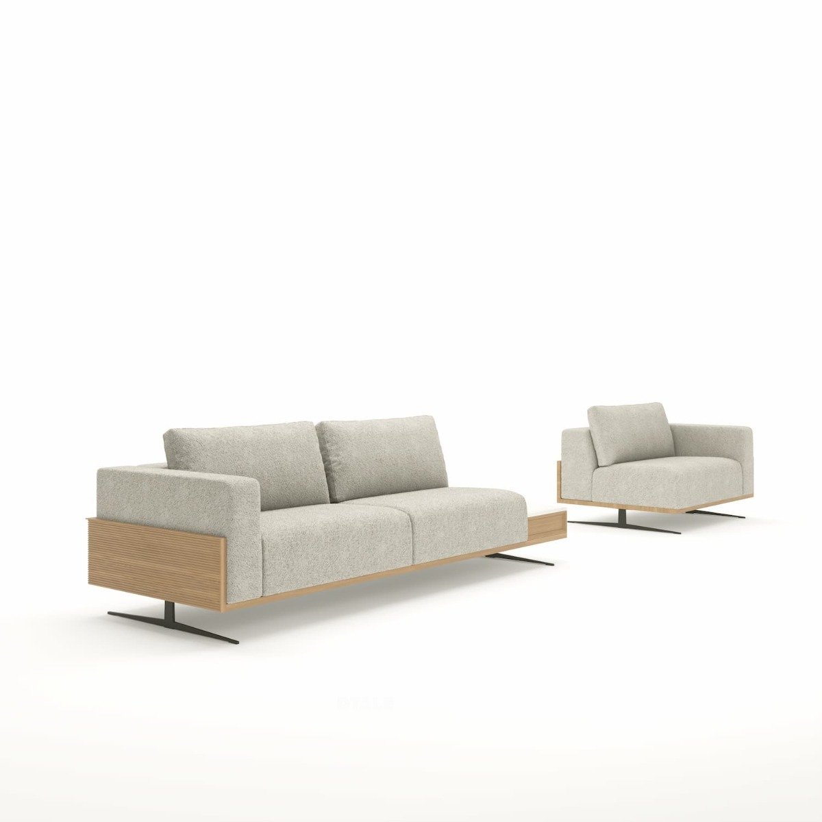 Buy Foster Modular Five Seater With Storage - Charlotte 902 Online in ...