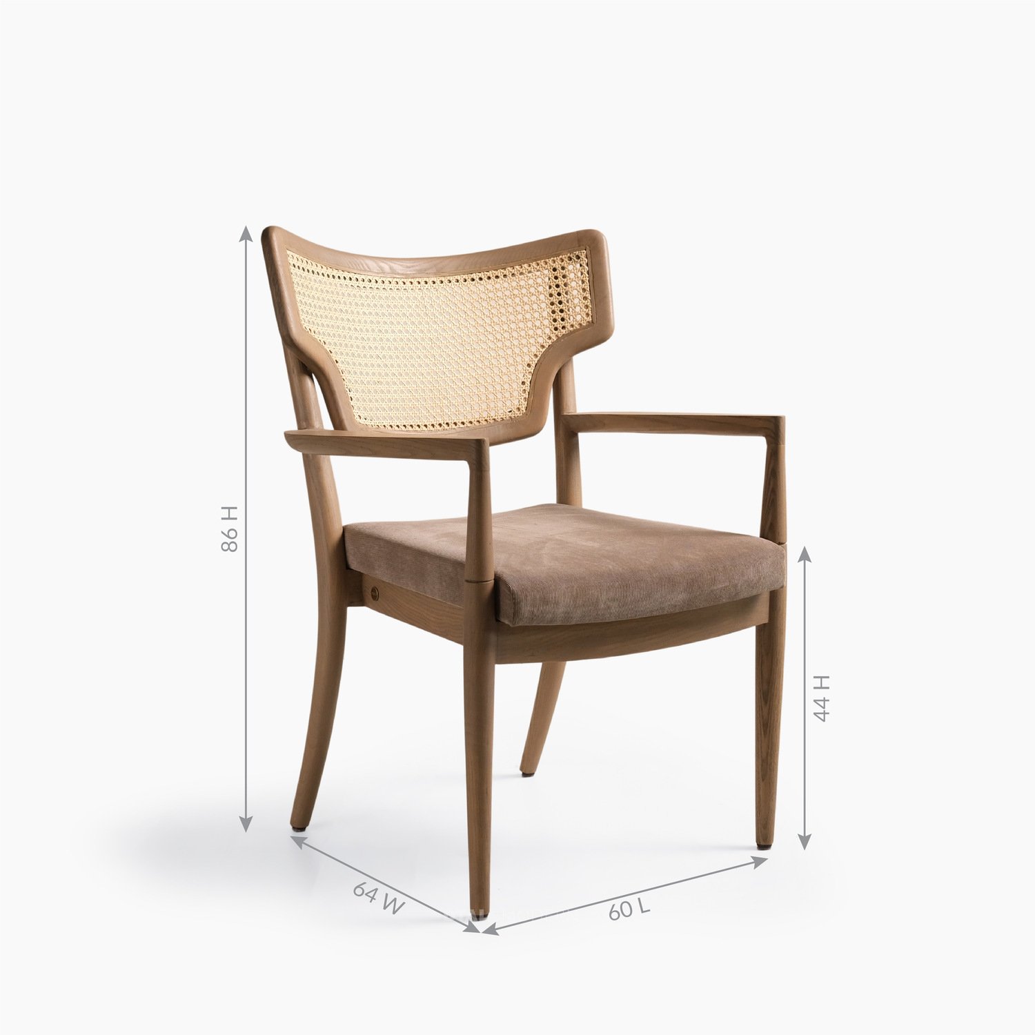 Buy Jamie Rattan Chair Online in India - Dtale Modern