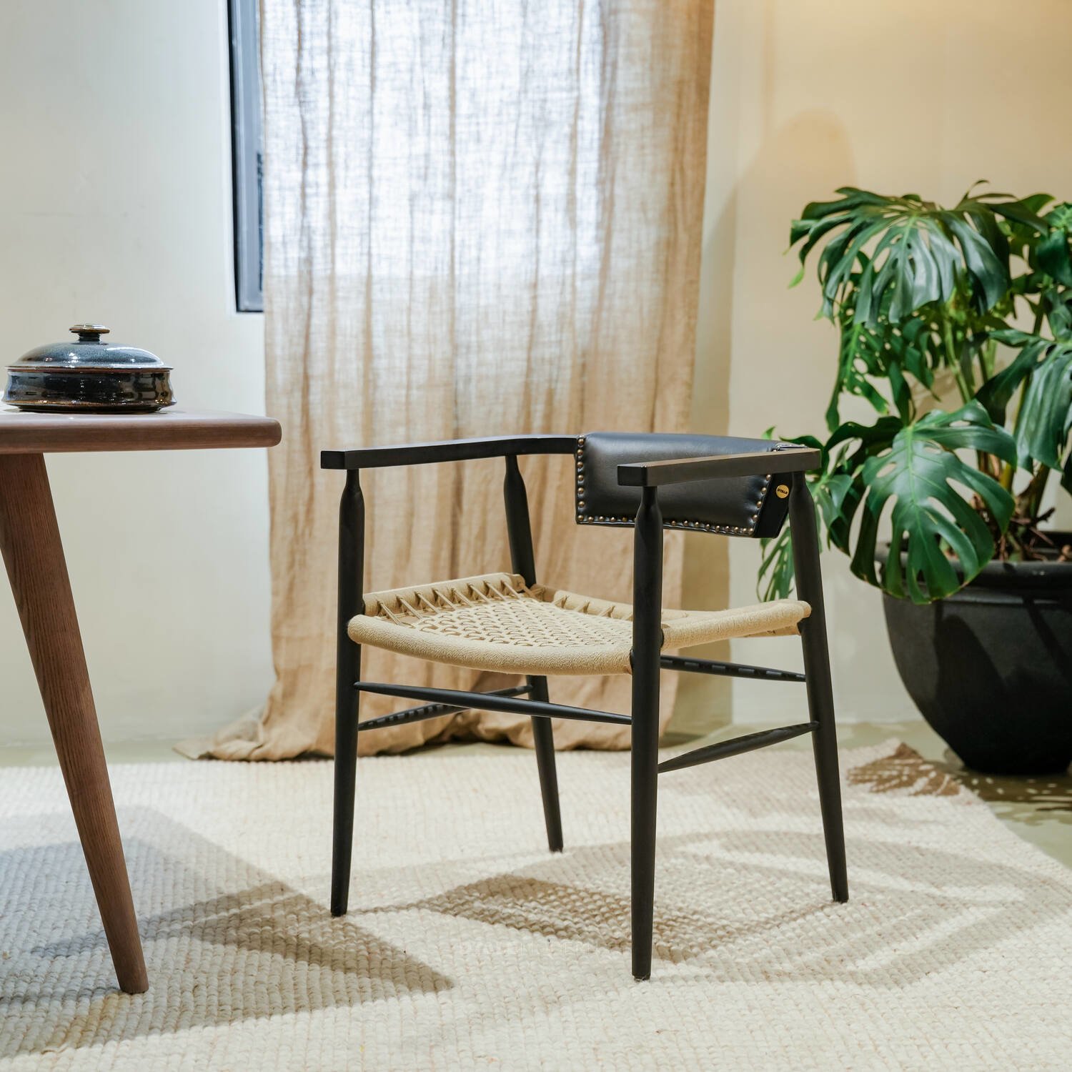 Buy Kabana Chair - Carbon Black Online in India - Dtale Modern