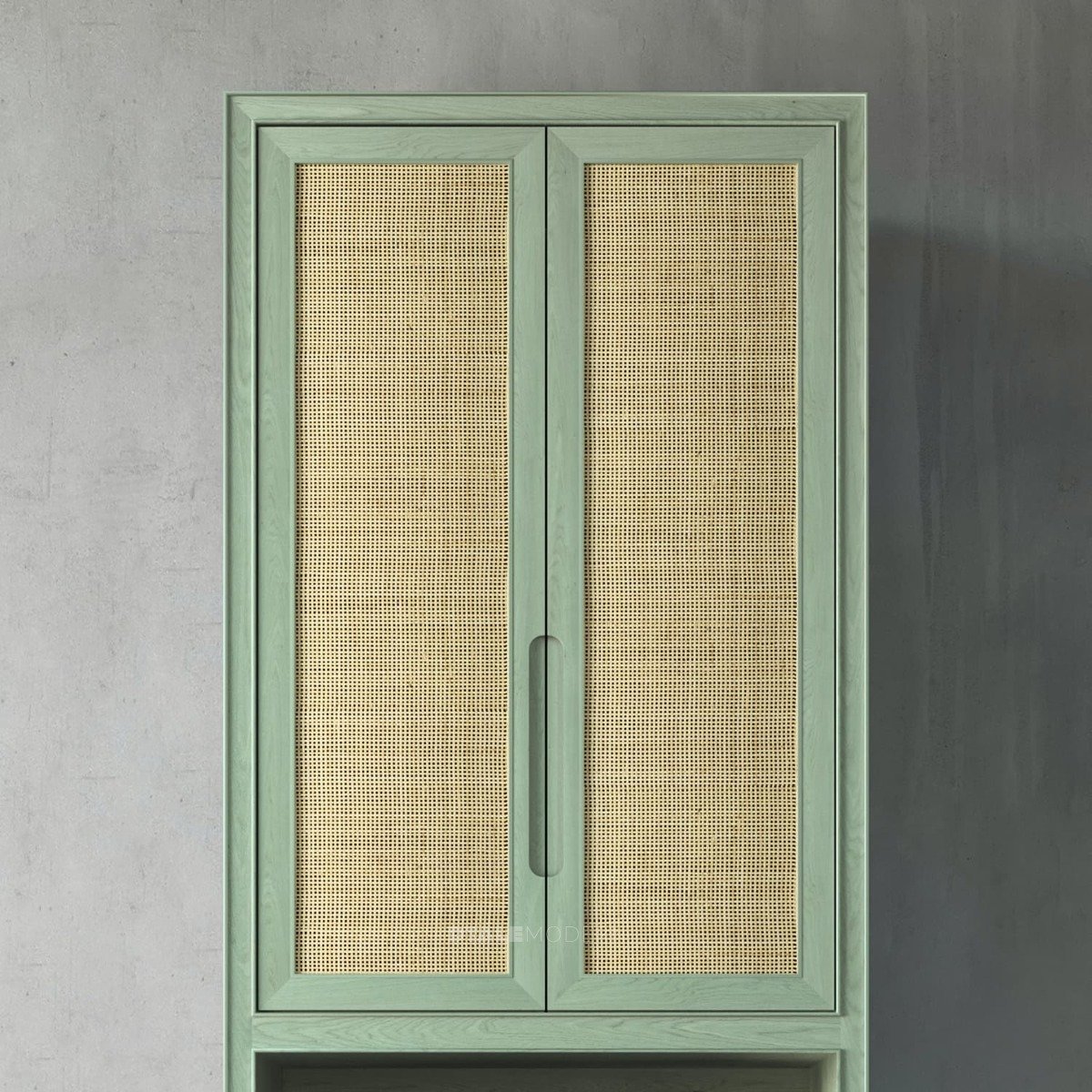 Buy Hermes Rattan Shutter Armoire Online in India - Dtale Modern