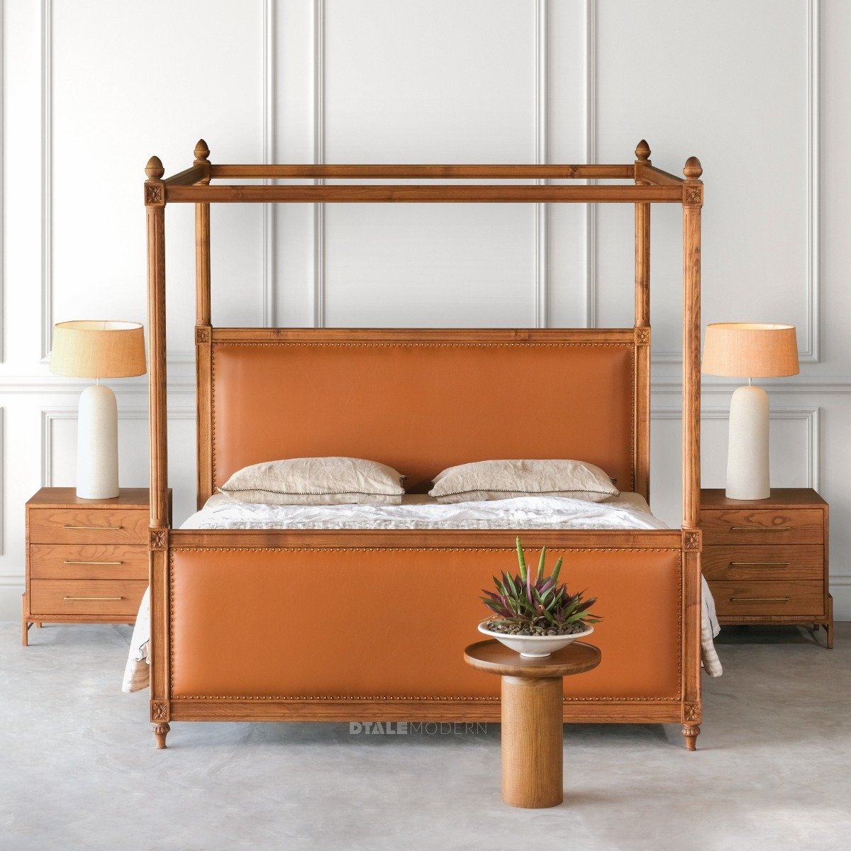 Buy Magnus Four Poster Bed Online in India - Dtale Modern