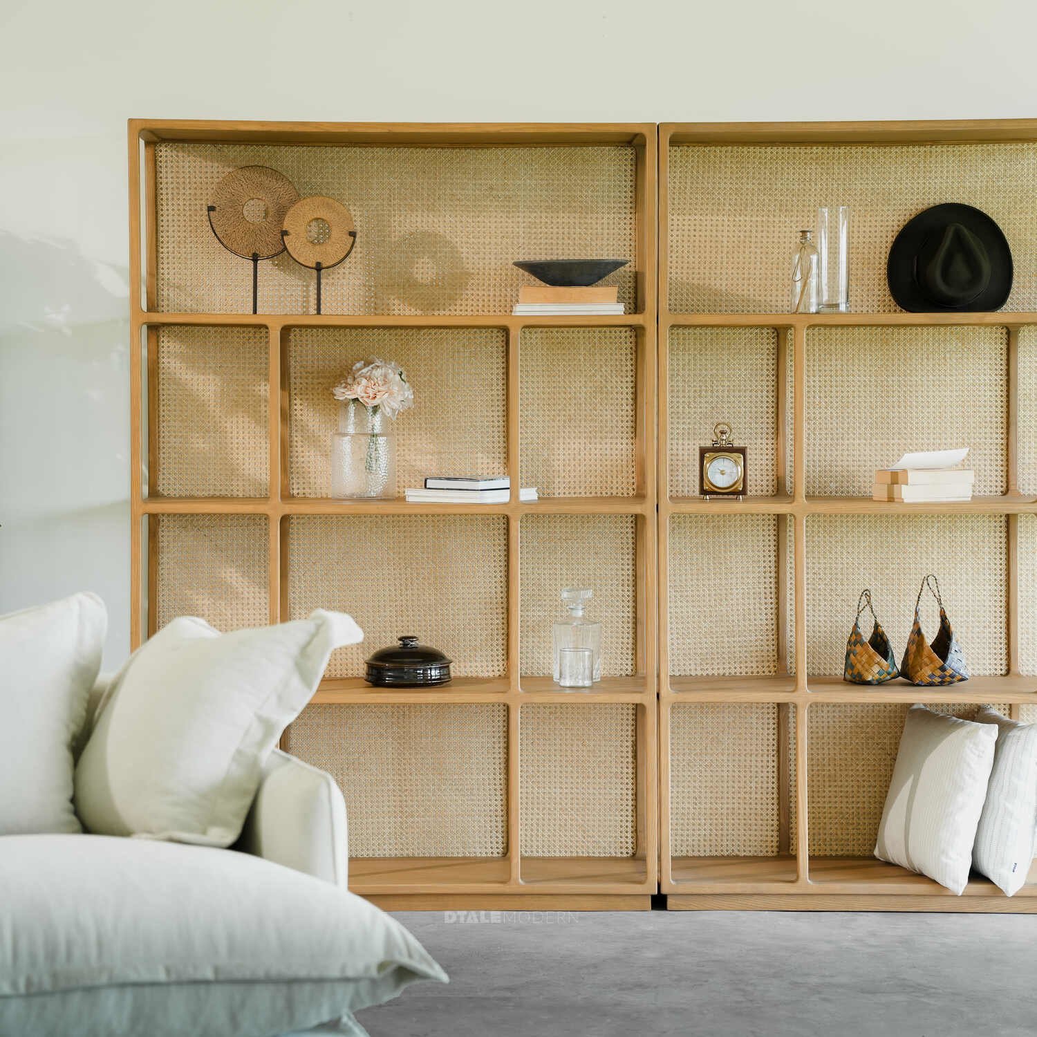 Buy Masse Rattan Display Unit Online in India - Dtale Modern