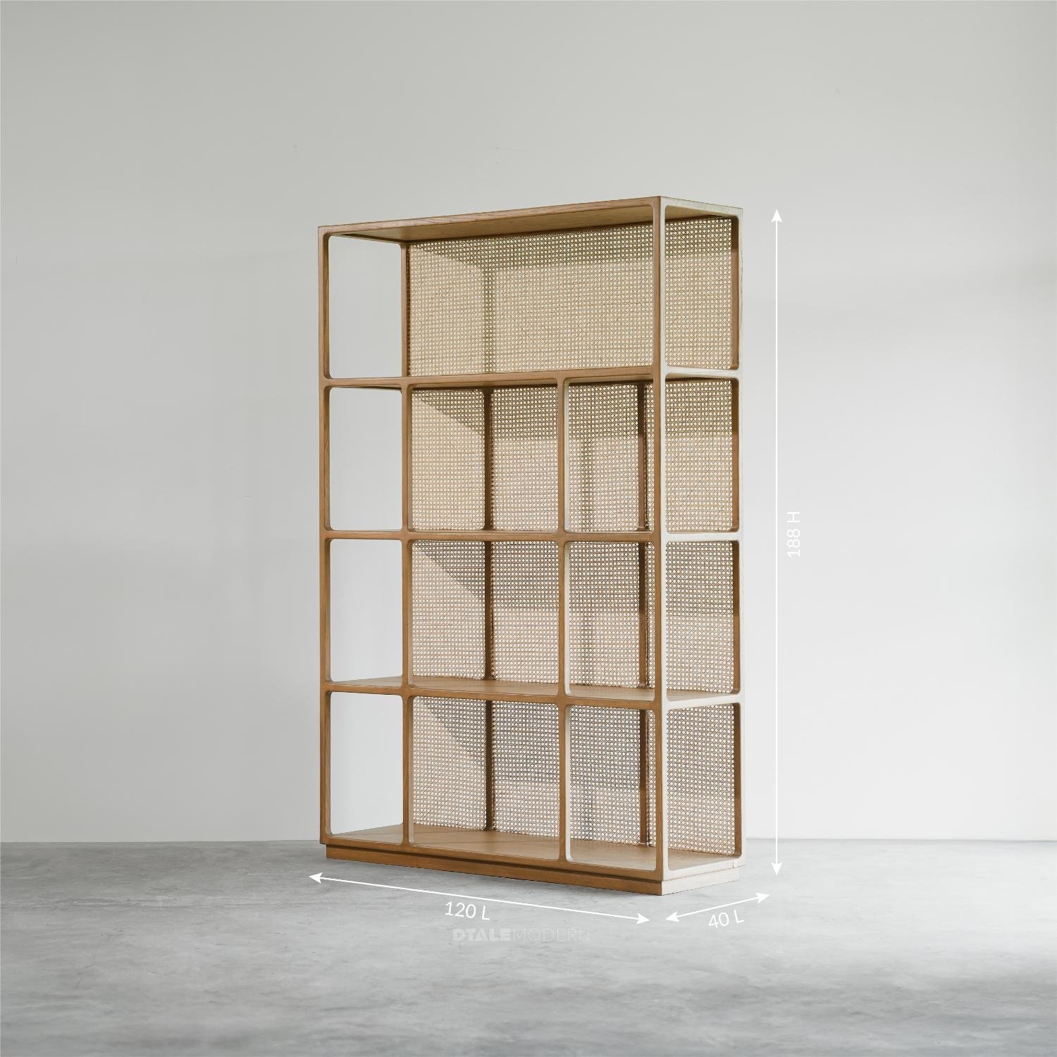 Buy Masse Rattan Display Unit Online in India - Dtale Modern