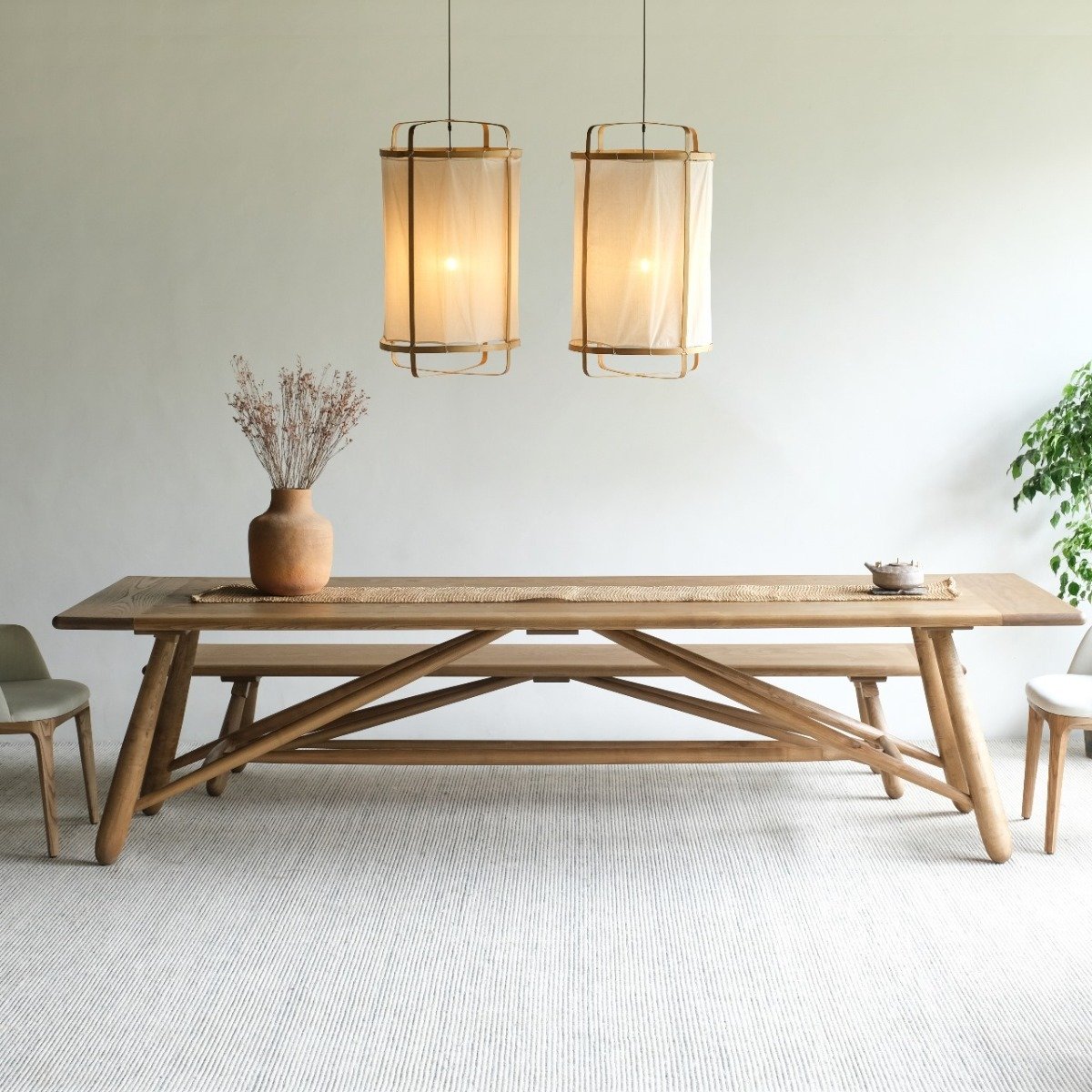 Buy Nakashi Dining Bench Online in India - Dtale Modern