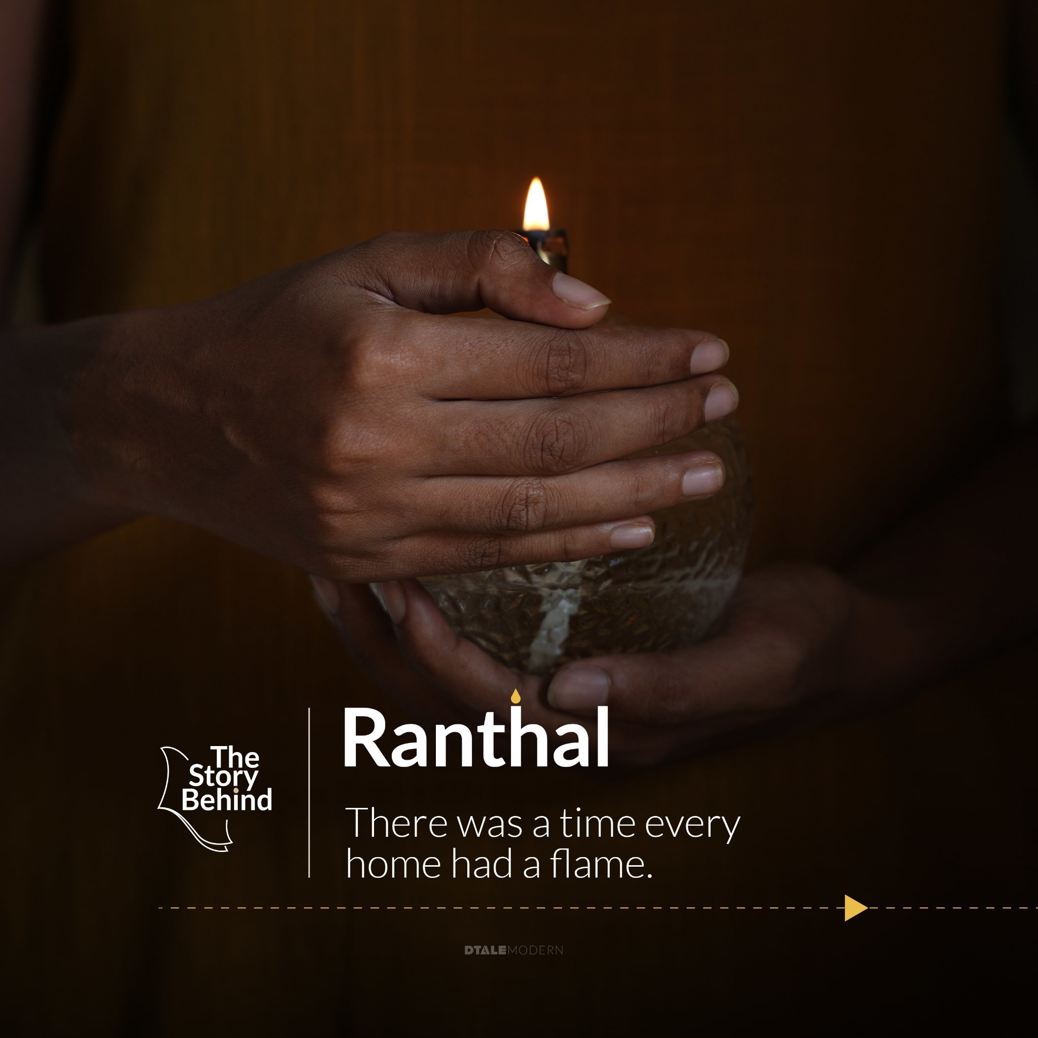 Buy Ranthal Glass Oil Lamp - Disc (M) Online in India - Dtale Modern
