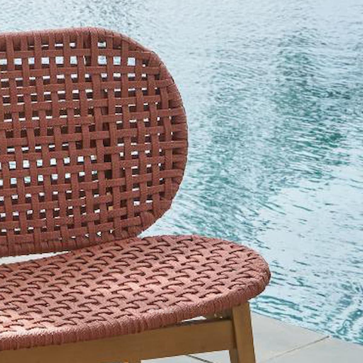 Buy Revia Outdoor Bench - Terracotta Online in India - Dtale Modern