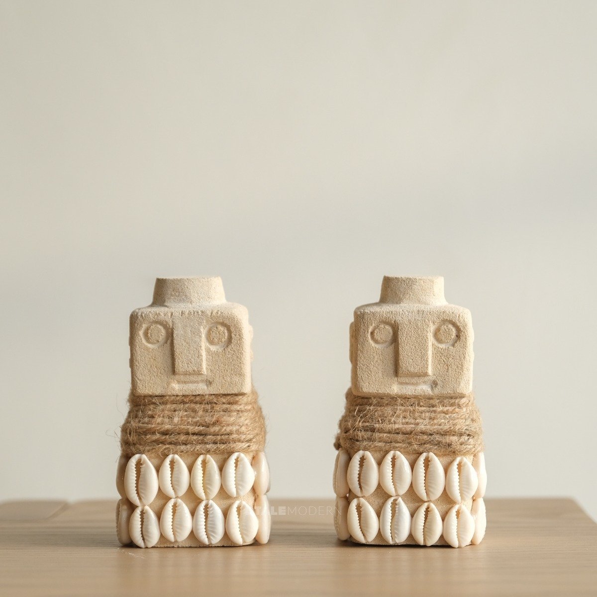 Buy Sokha Statue - (Set of 2) Online in India - Dtale Modern