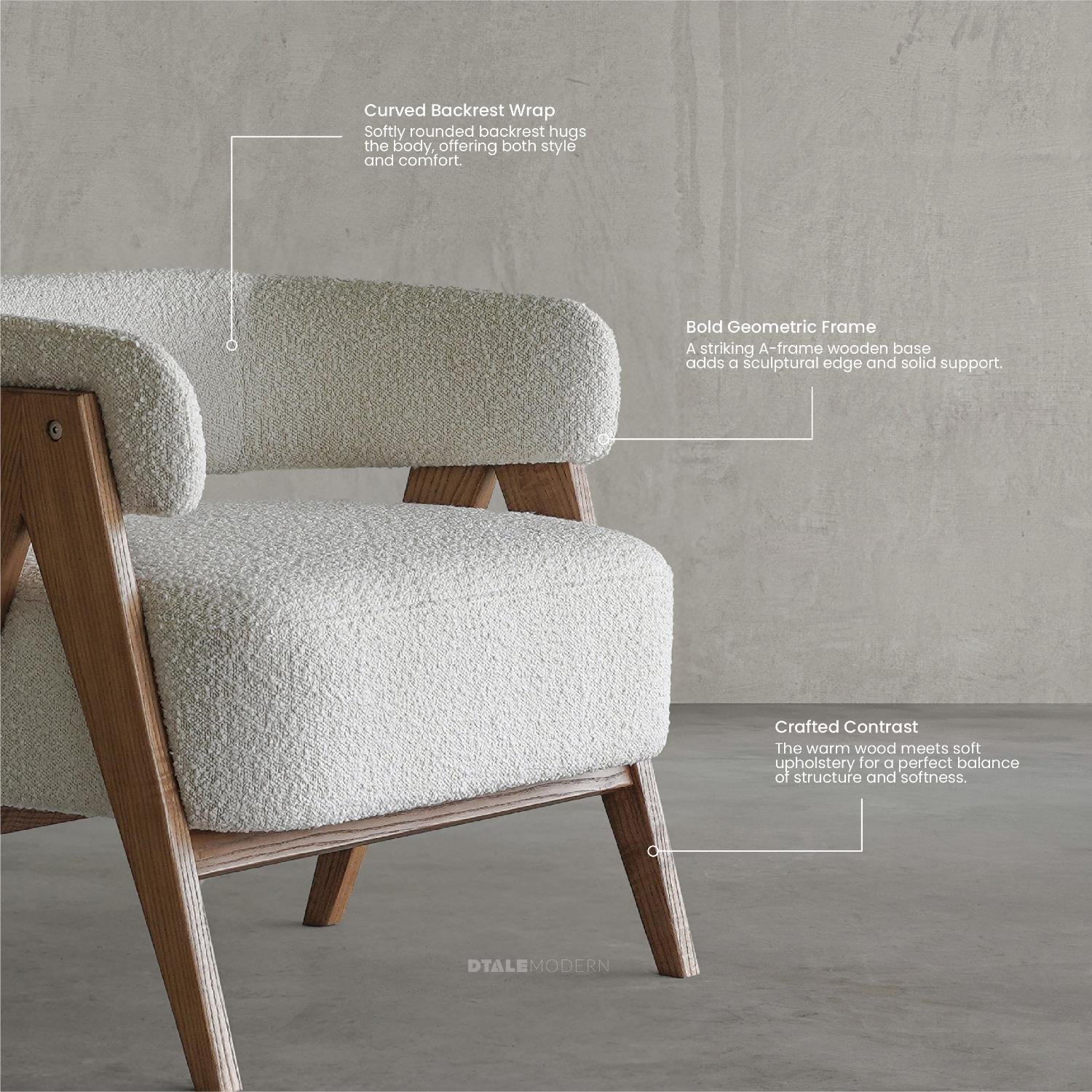 Buy Swayer Accent Chair Online in India - Dtale Modern