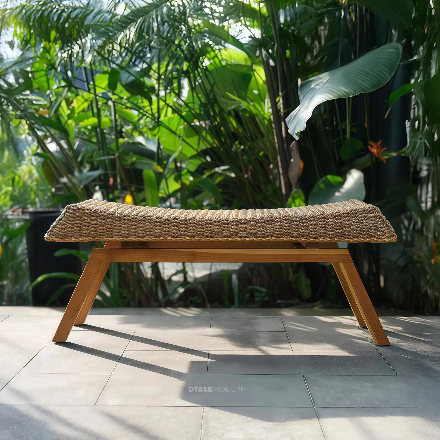 Buy Tiva Woven Bench Online in India - Dtale Modern