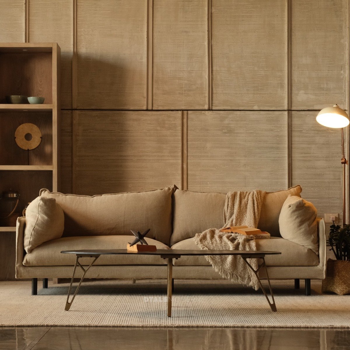 Buy Bryant Three Seater Sofa Online in India - Dtale Modern