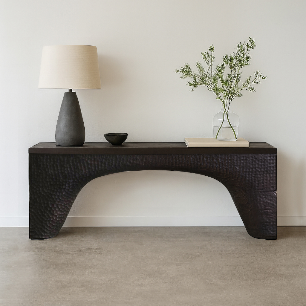Buy Nakashi Chiseled Arch Console Online in India - Dtale Modern