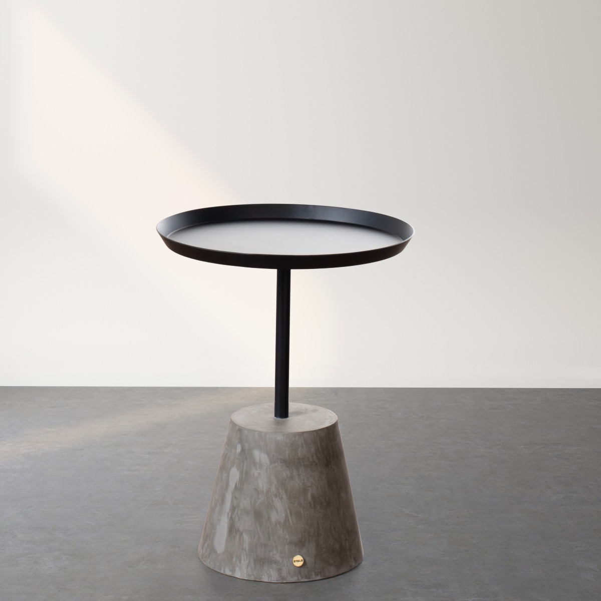 Buy Rocca Cement End Table Online in India - Dtale Modern
