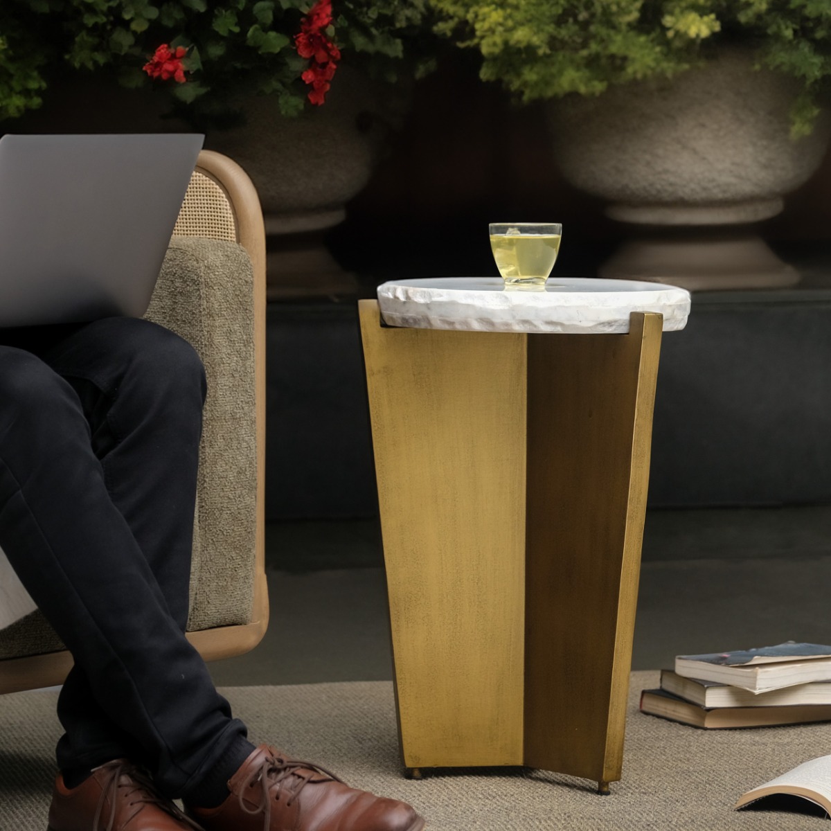 Buy Astral End Table Online in India - Dtale Modern