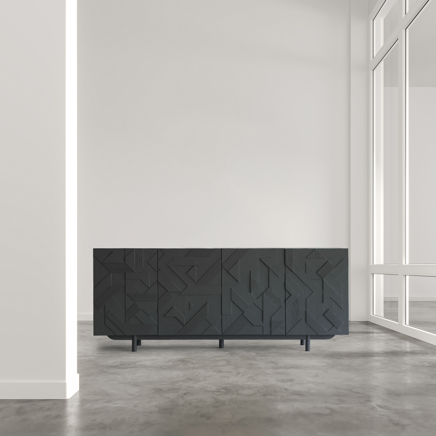 Buy Monarch Buffet Sideboard Console Online in India - Dtale Modern