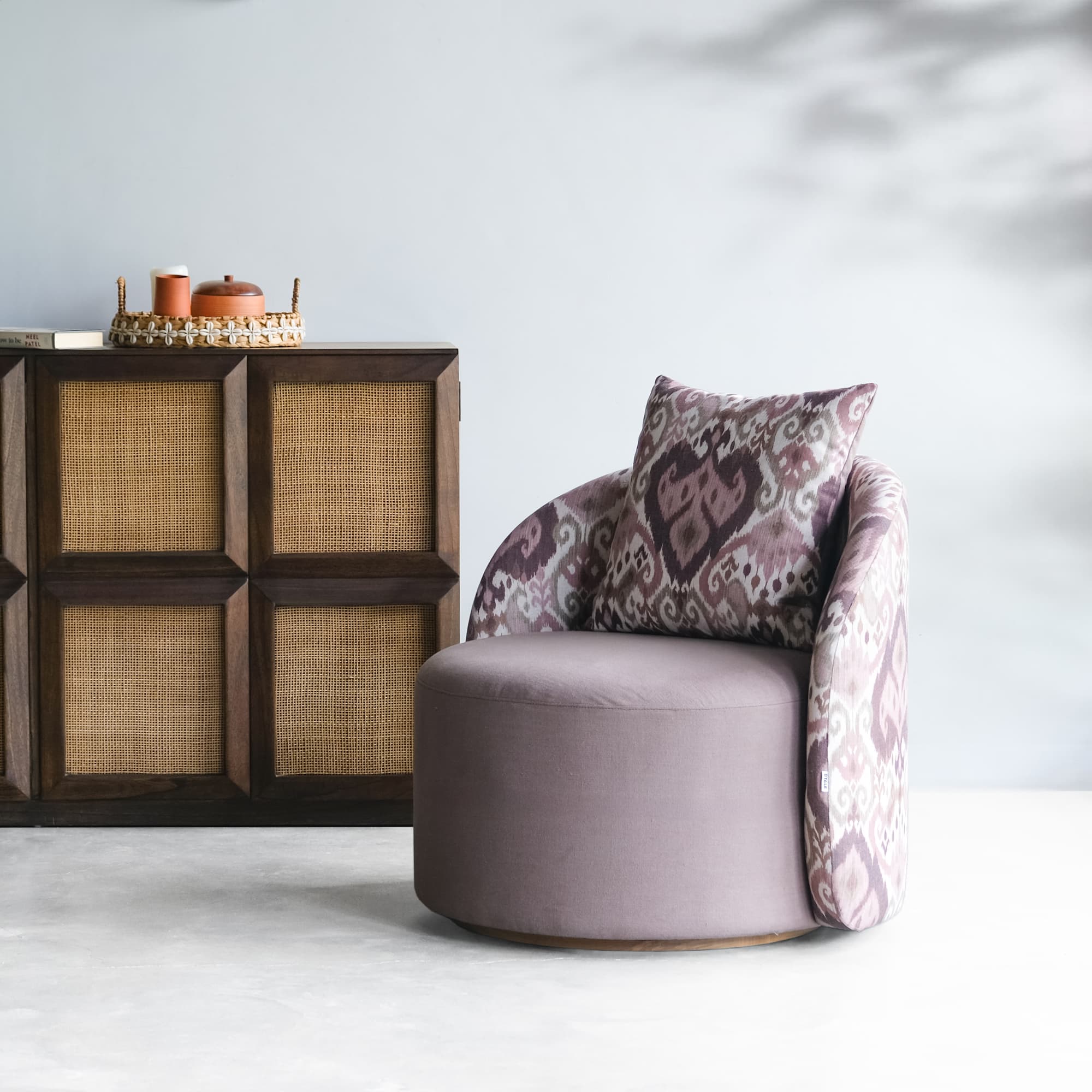 Buy Chloe Swivel Chair Online in India - Dtale Modern