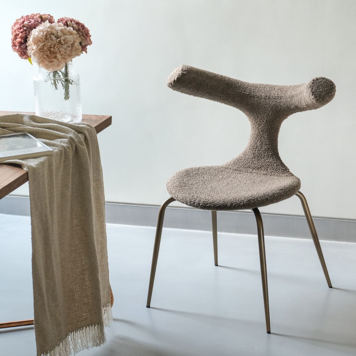 Buy Bull Chair - Brown Online in India - Dtale Modern