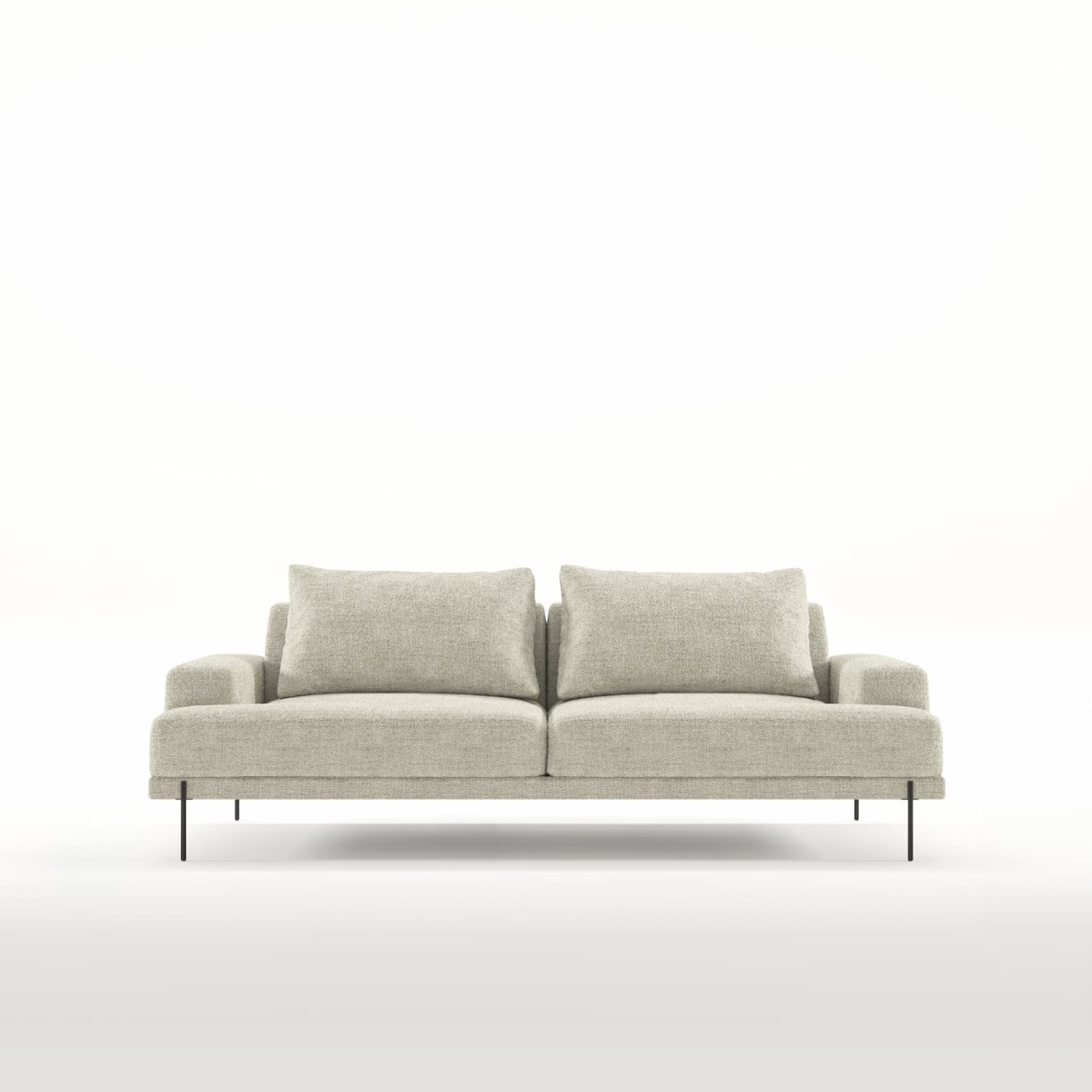 Buy Ebba 2.0 Three Seater Sofa 210 - Caillou 778 Online in India - Dtale Modern