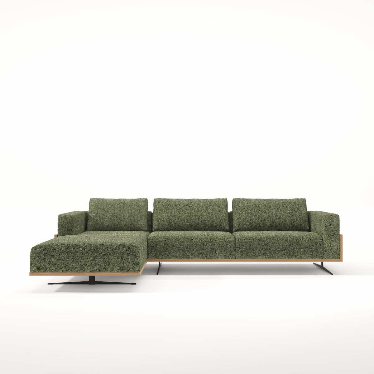 Buy Foster Chaise Sectional Sofa 310 - Charlotte 500 Online in India ...