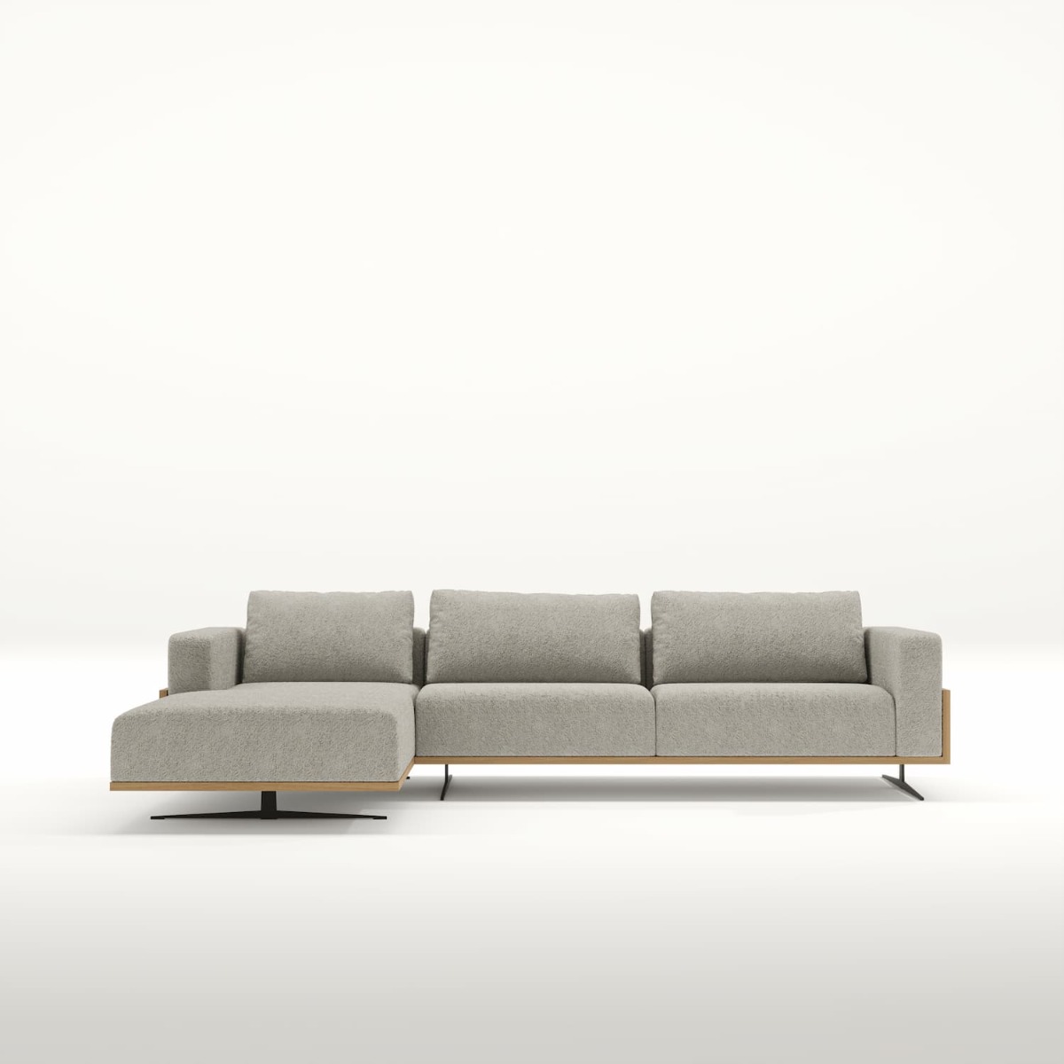 Buy Foster Chaise Sectional Sofa 310 - Charlotte 902 Online in India ...