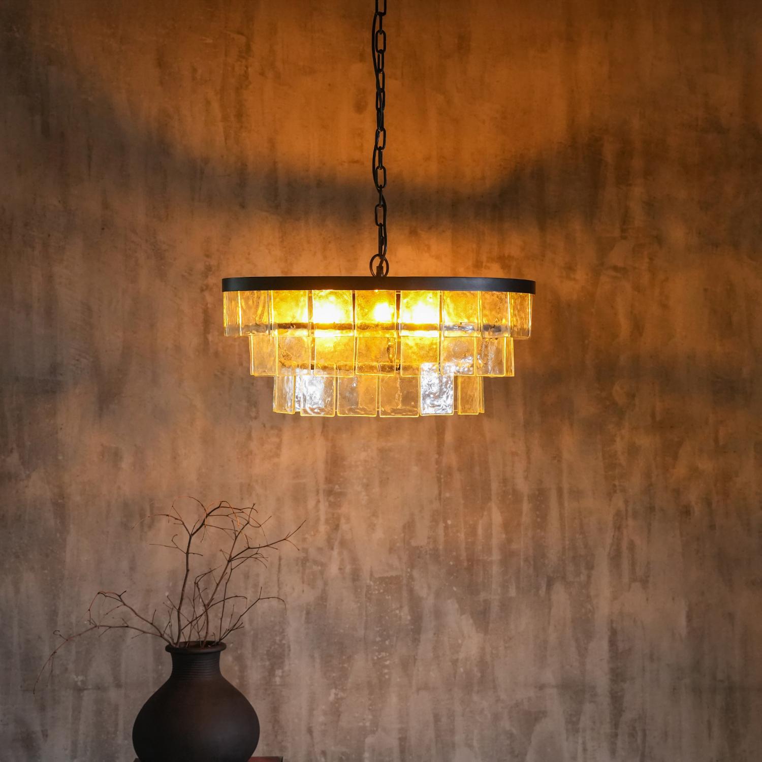 Buy Frost Cascade Pendant Light Online in India - Dtale Modern