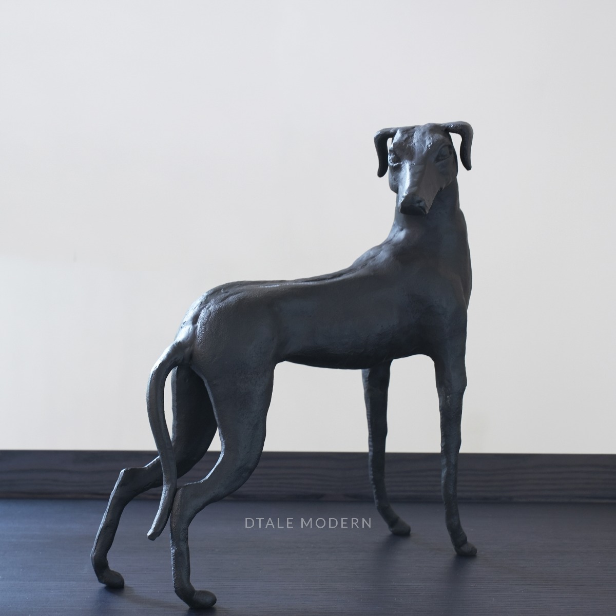 Buy Grey Hound Sculpture Decor Online in India - Dtale Modern