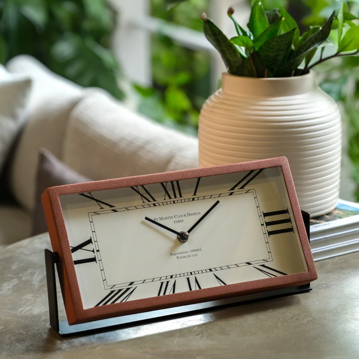Buy Hercules Table Clock Online in India - Dtale Modern