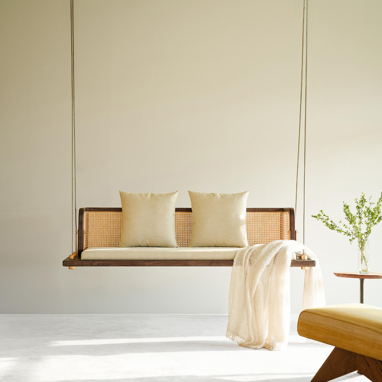 Buy Kezia Two-Way Rattan Swing Online in India - Dtale Modern